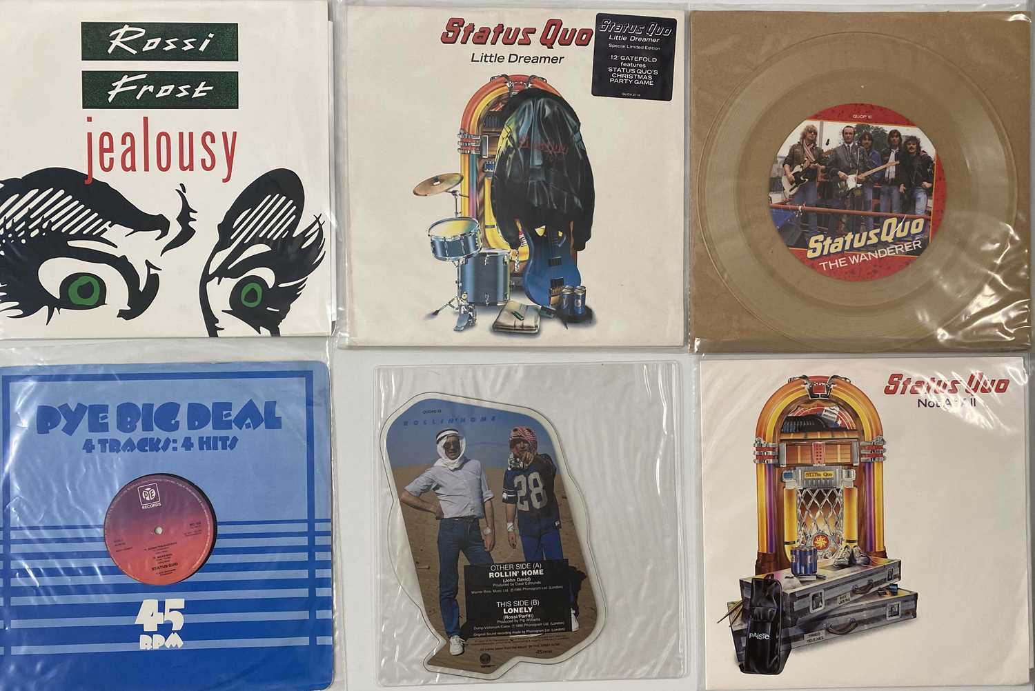 Lot 930 - STATUS QUO & RELATED - 7" / 12" COLLECTION