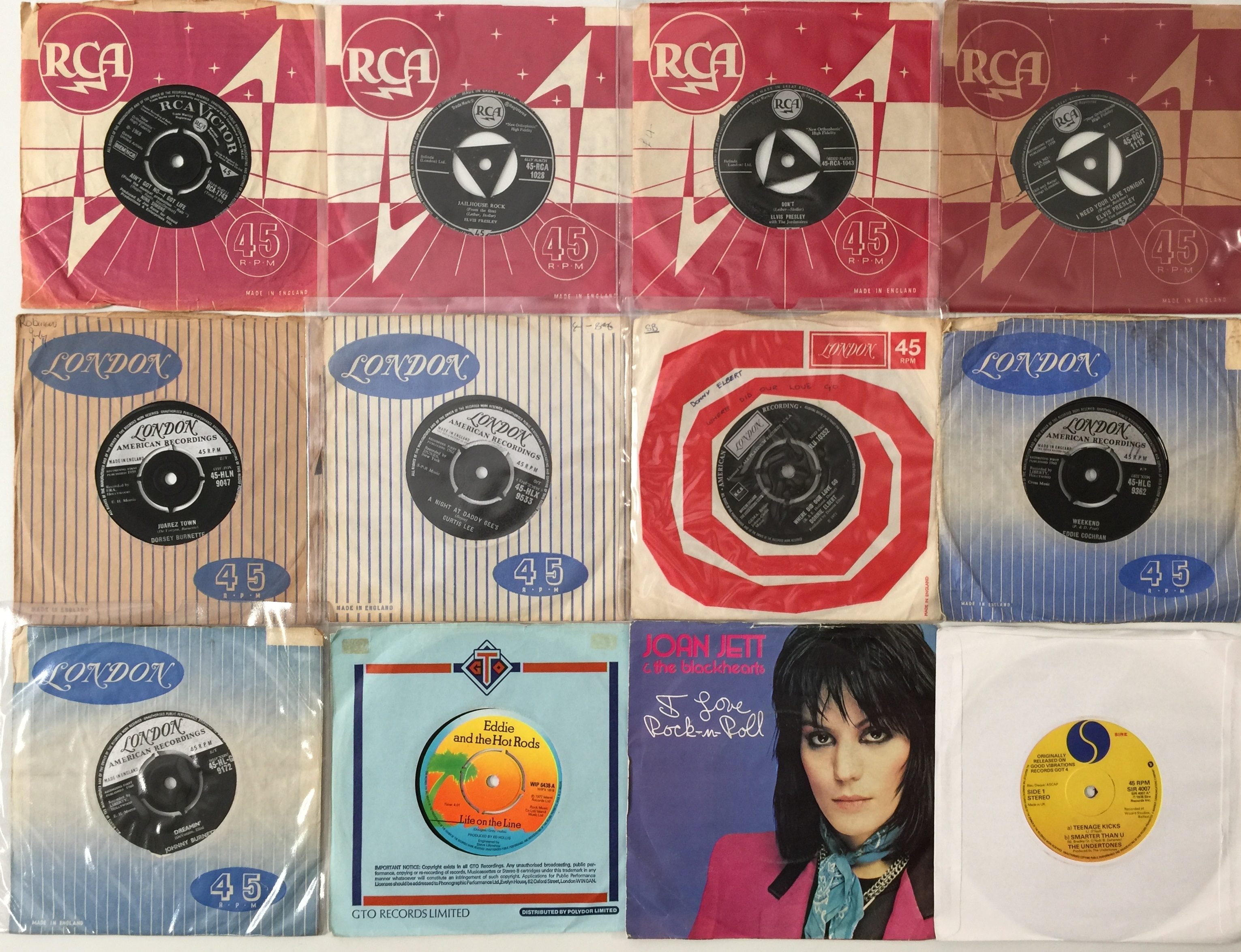 Lot 918 - 7" COLLECTION (50s/80s - INCLUDING MANY ROCK