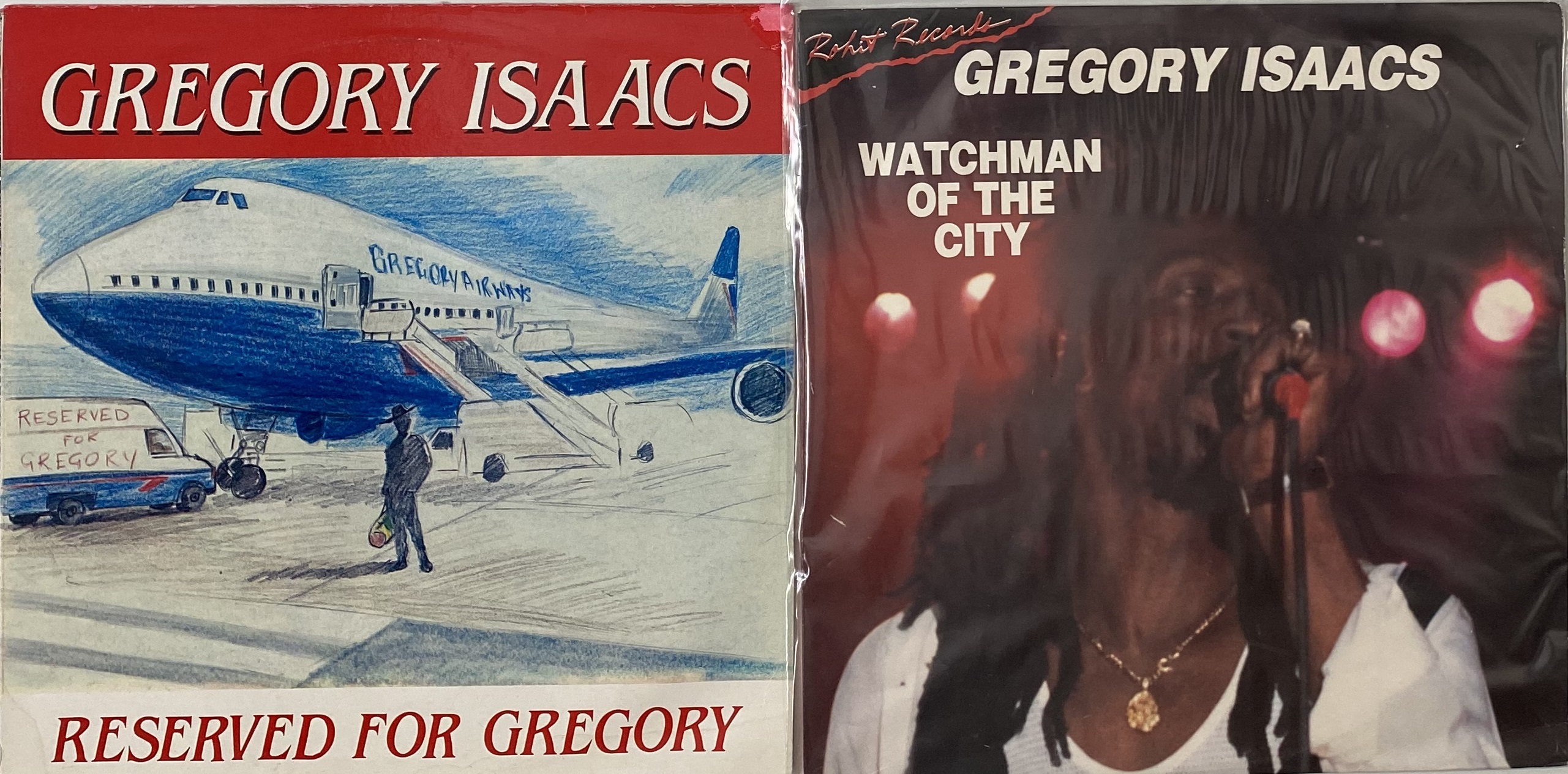 Lot 942 - GREGORY ISAACS - LP PACK