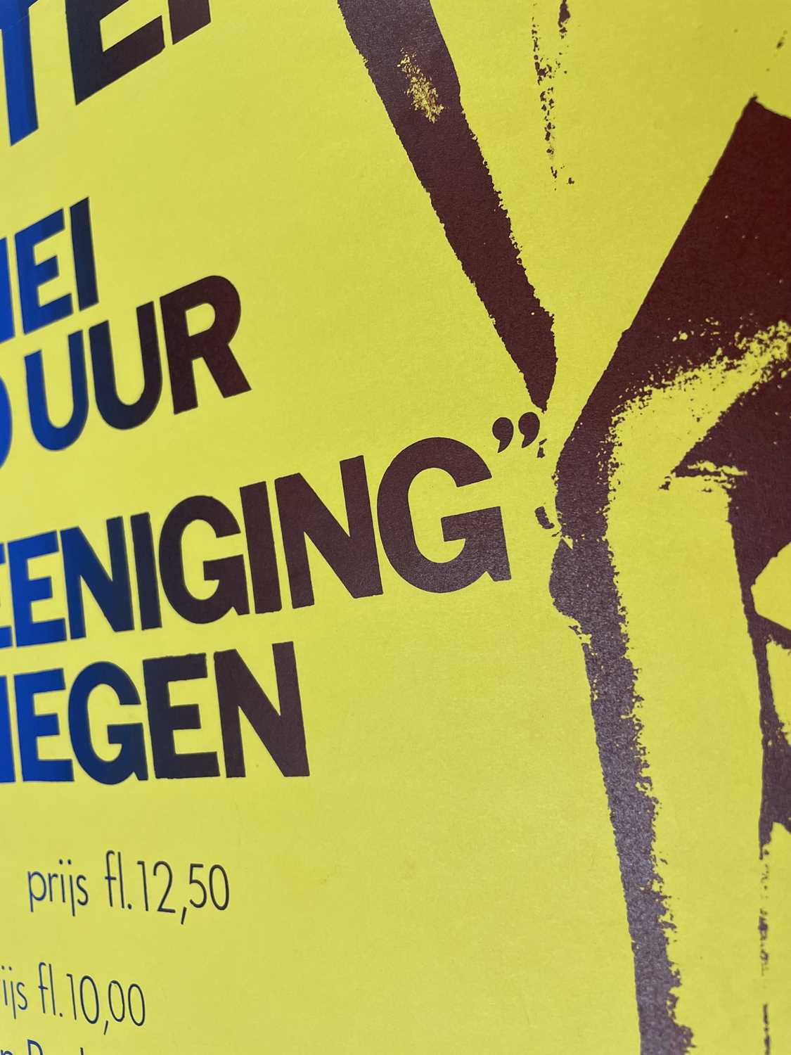 Lot 14 - HERMAN BROOD - A 1970S CONCERT POSTER.