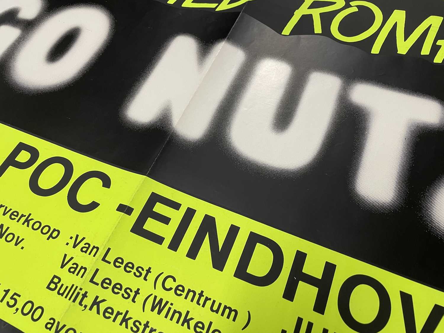 Lot 20 - HERMAN BROOD - A CONCERT POSTER FOR