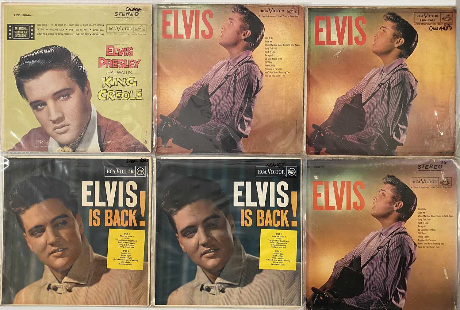 Lot 958 Elvis Lp Collection