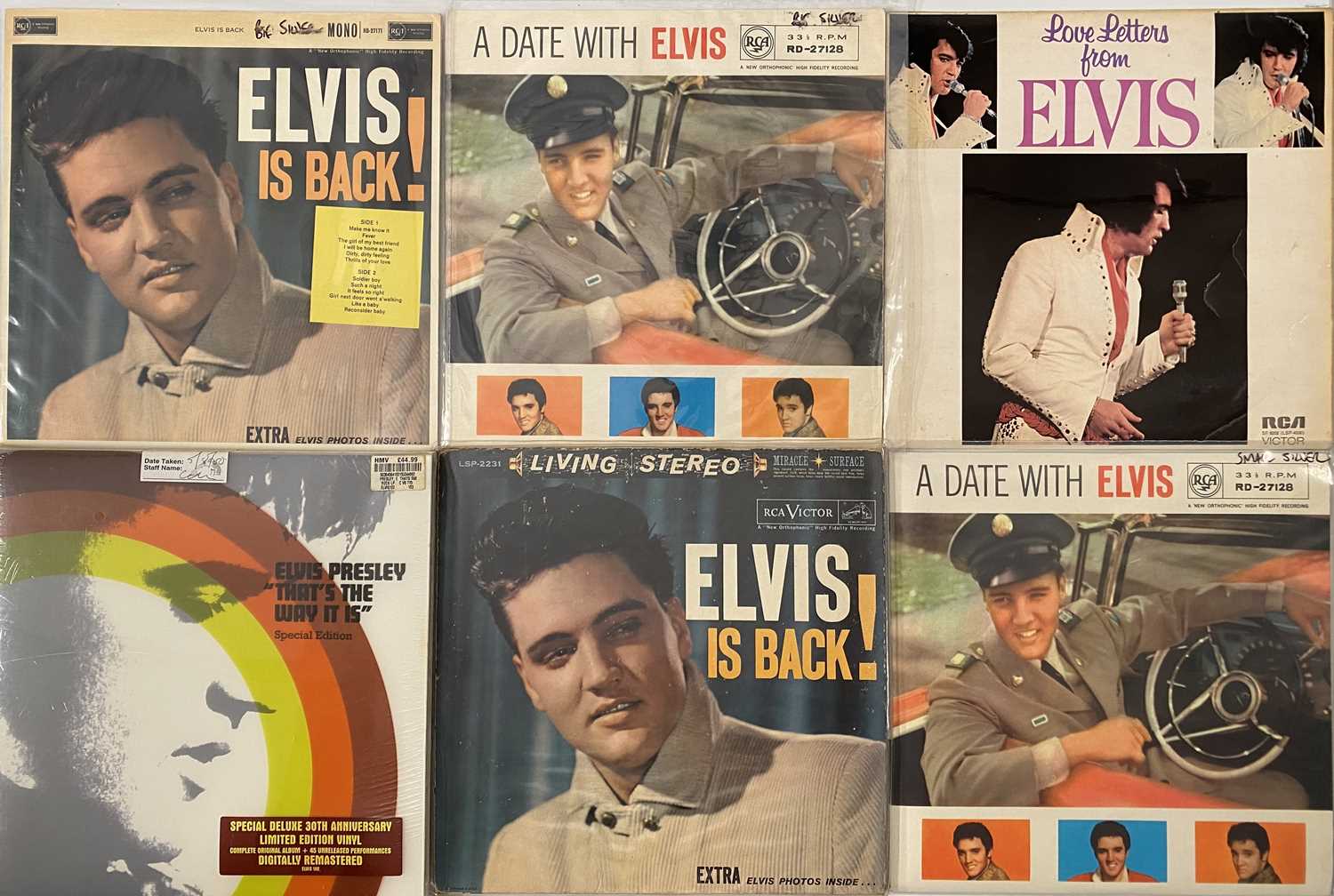 Lot 958 - ELVIS - LP COLLECTION