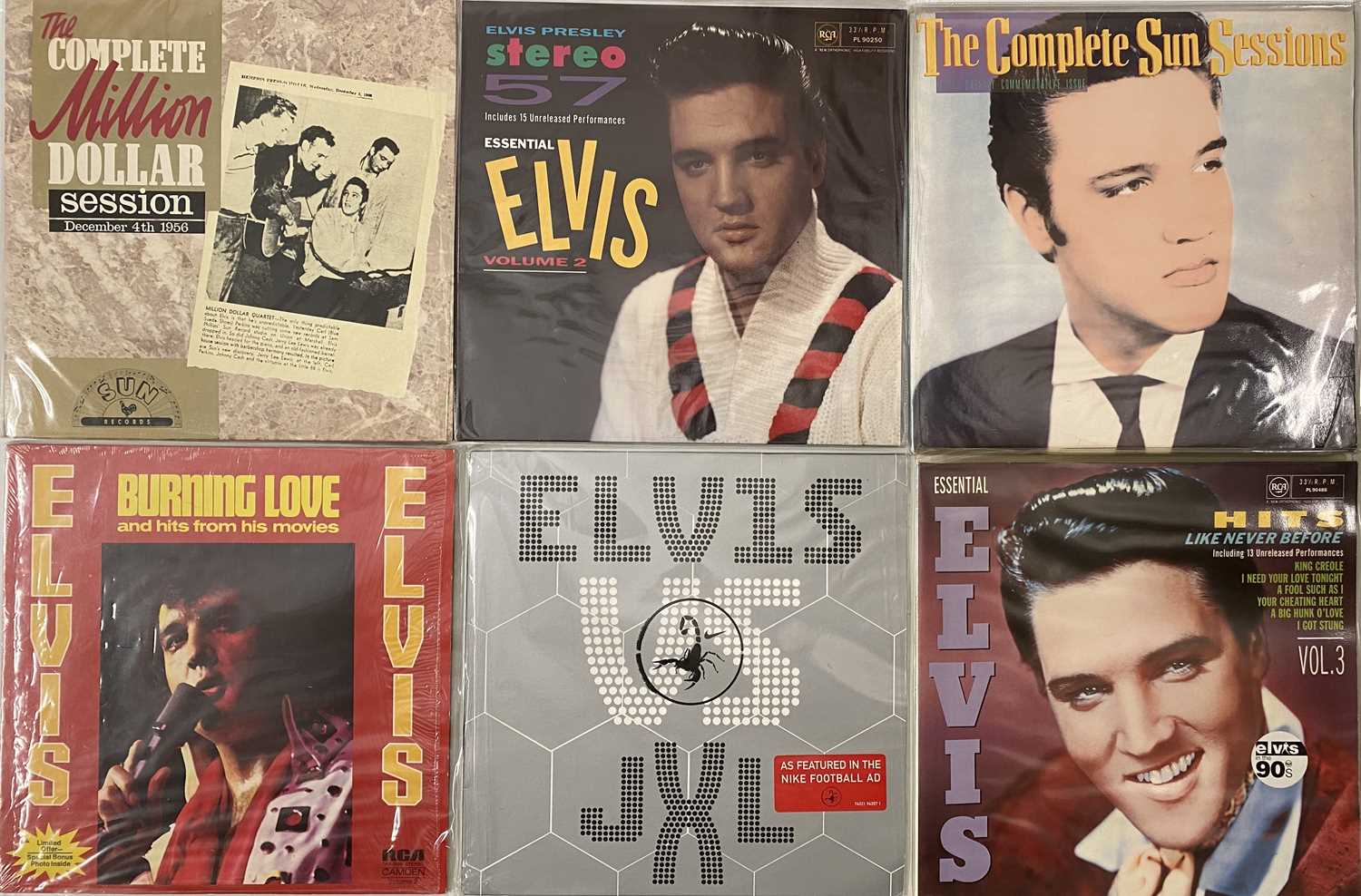 Lot 960 - ELVIS - LP COLLECTION