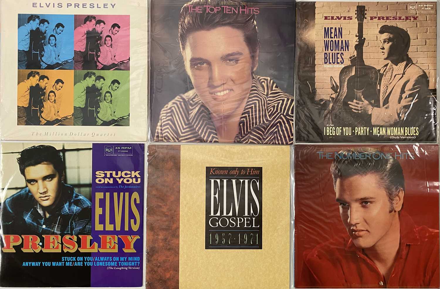 Lot 960 - ELVIS - LP COLLECTION