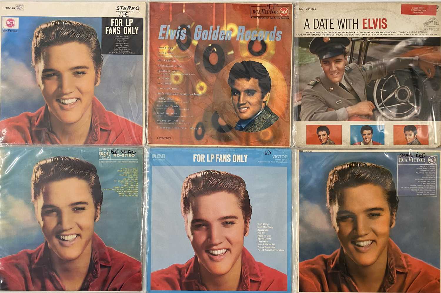 Lot 961 - ELVIS - LP COLLECTION