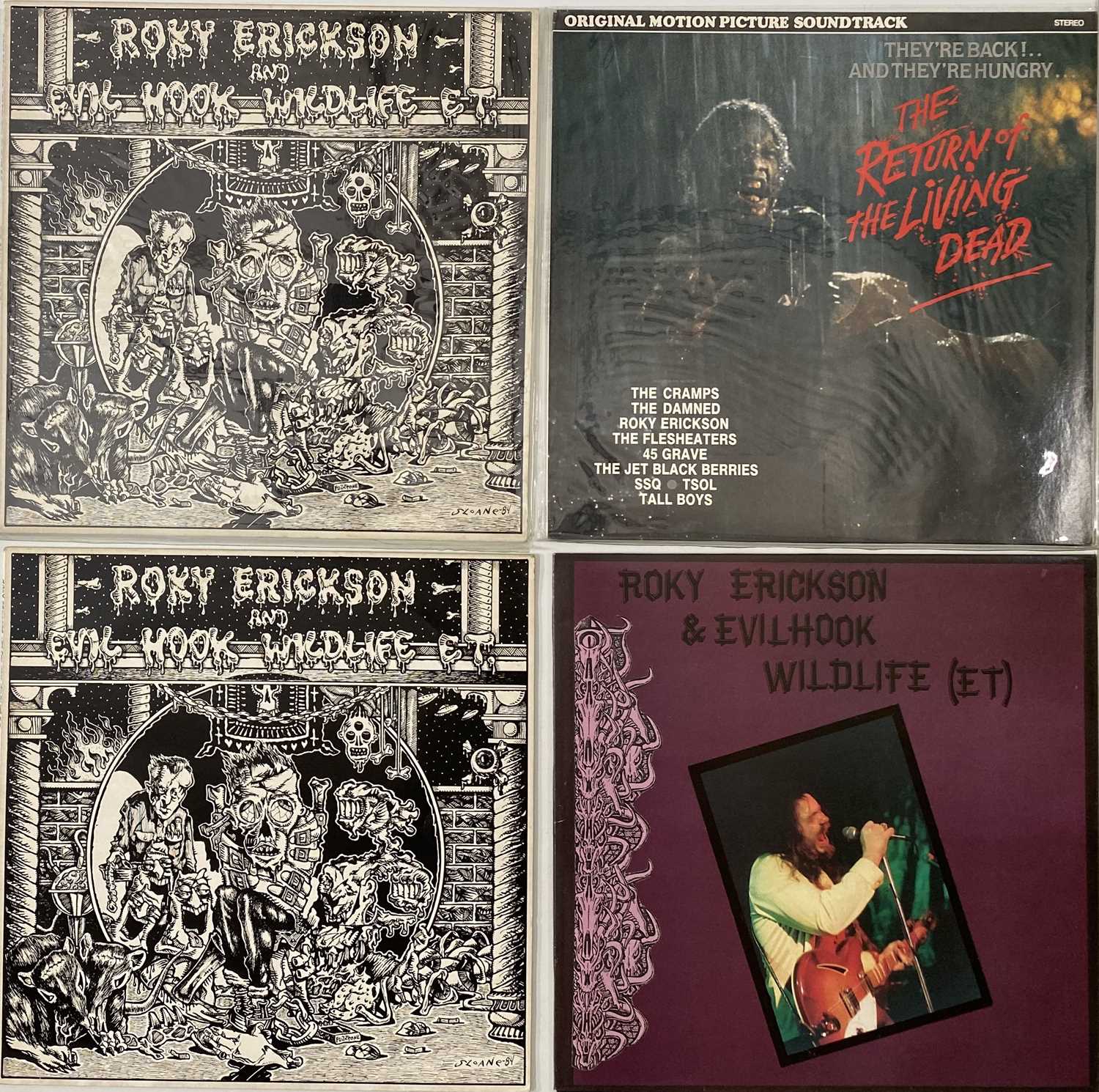Lot 1003 - ROKY ERICKSON - LPs