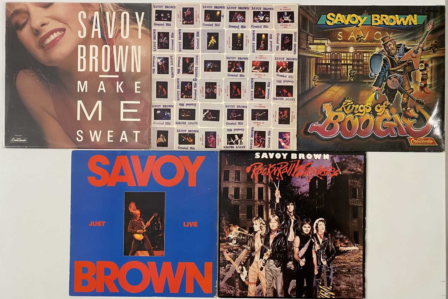 Lot 1005 - SAVOY BROWN - LPs