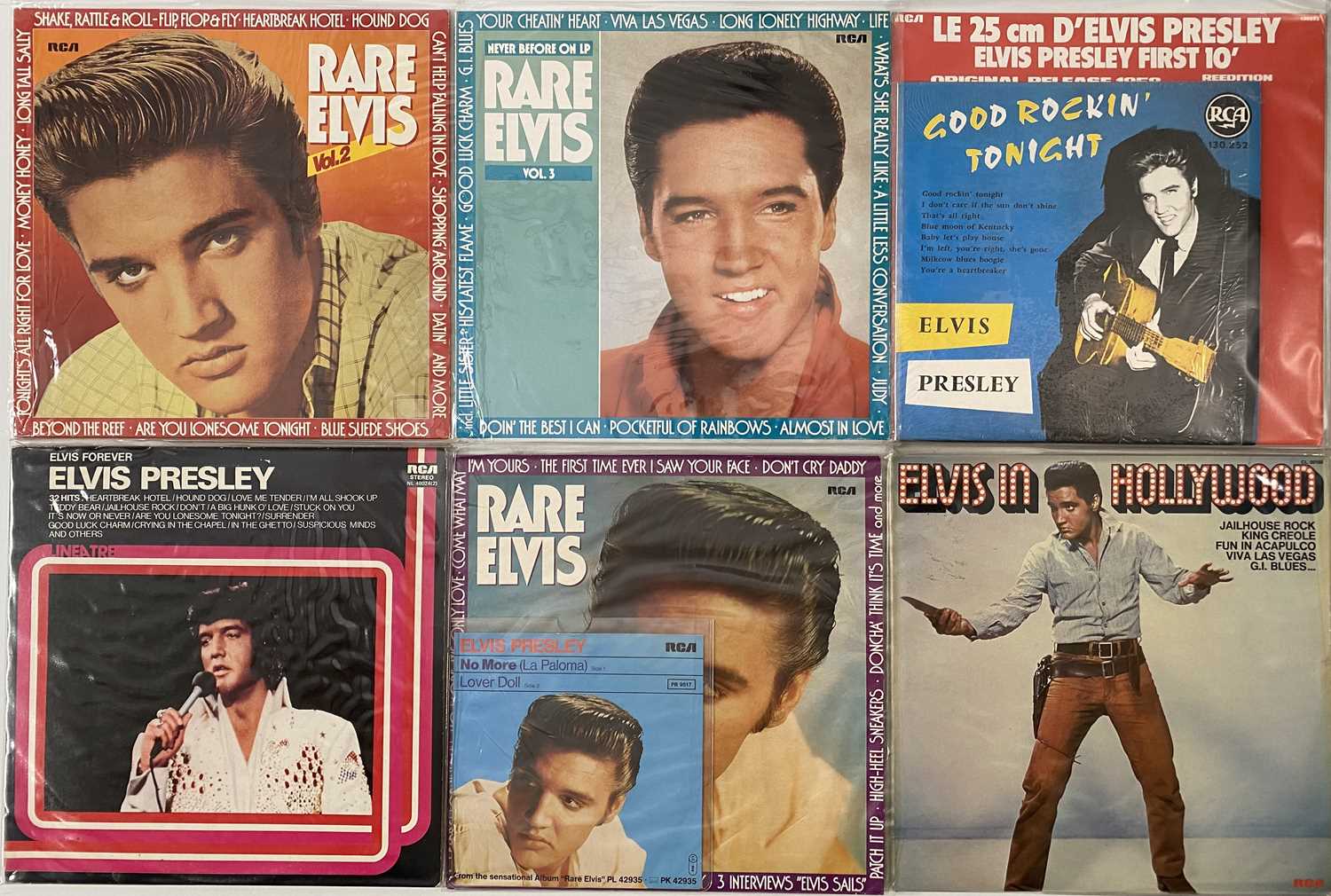 Lot 965 - ELVIS - LP COLLECTION