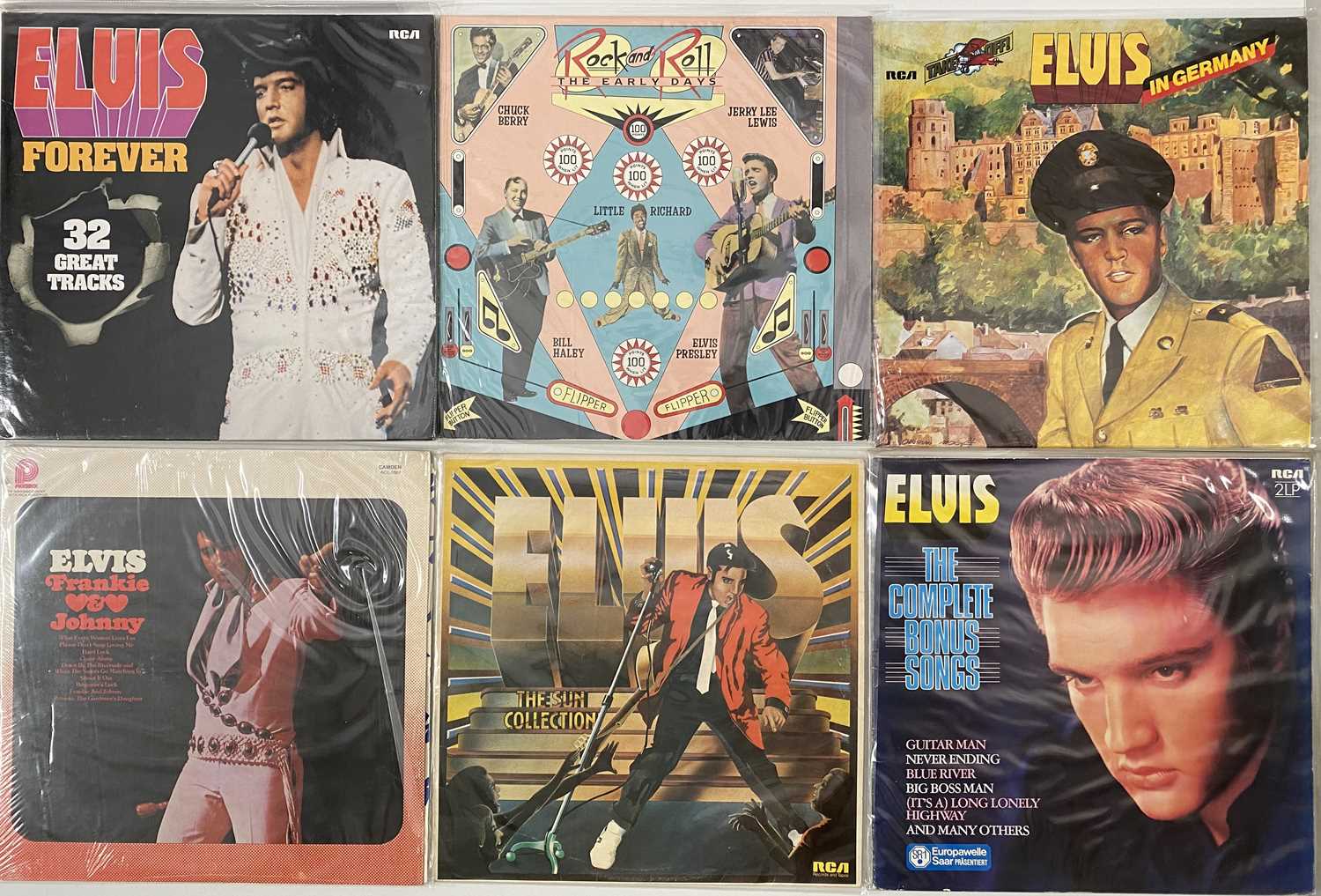 Lot 965 - ELVIS - LP COLLECTION