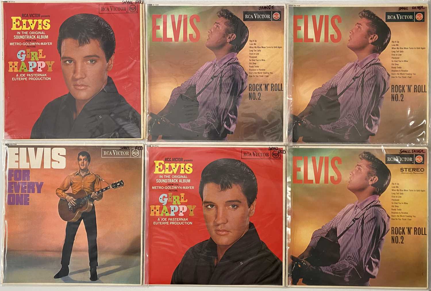 Lot 966 Elvis Lp Collection