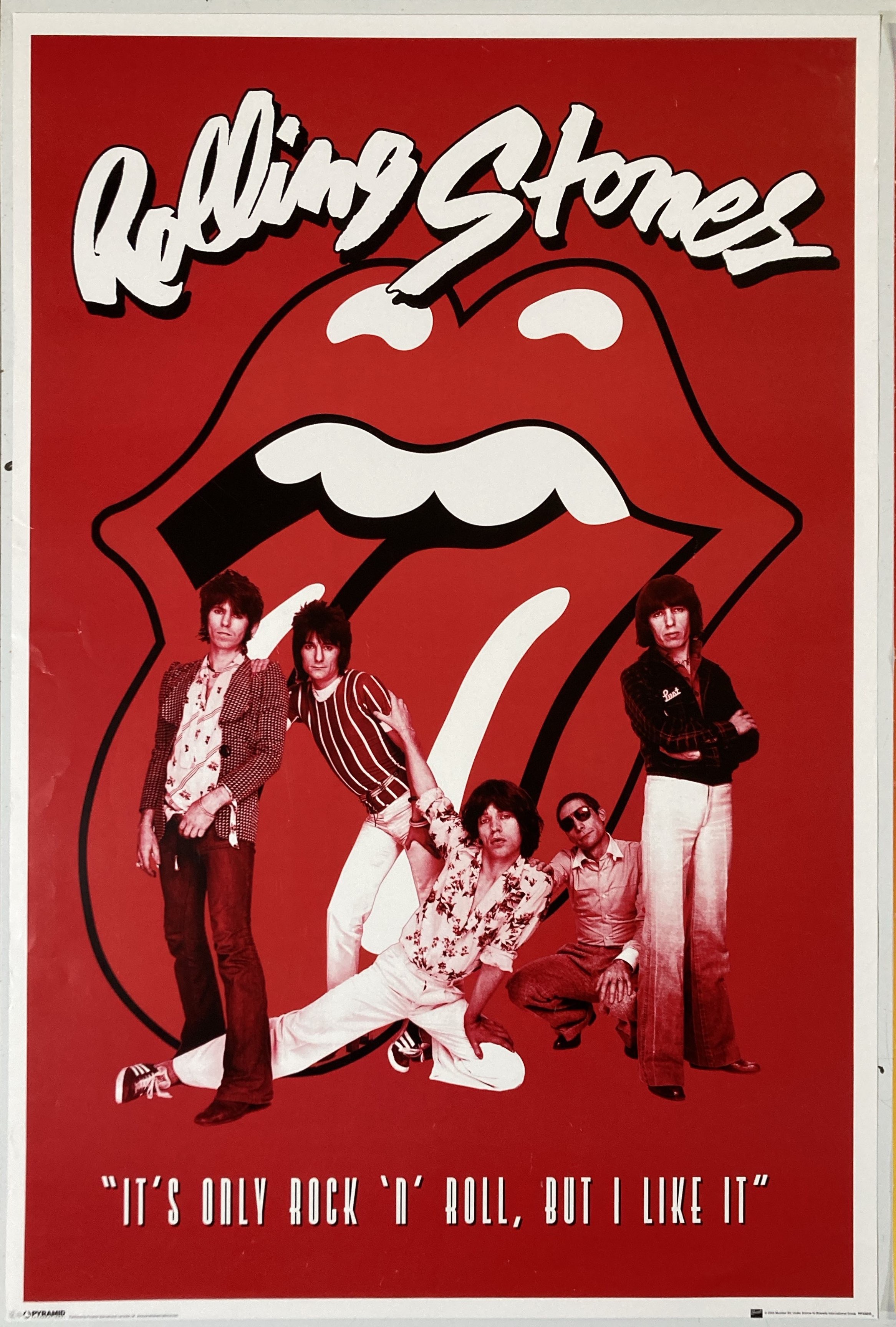 Lot 368 - ROLLING STONES - POSTER COLLECTION WITH LED
