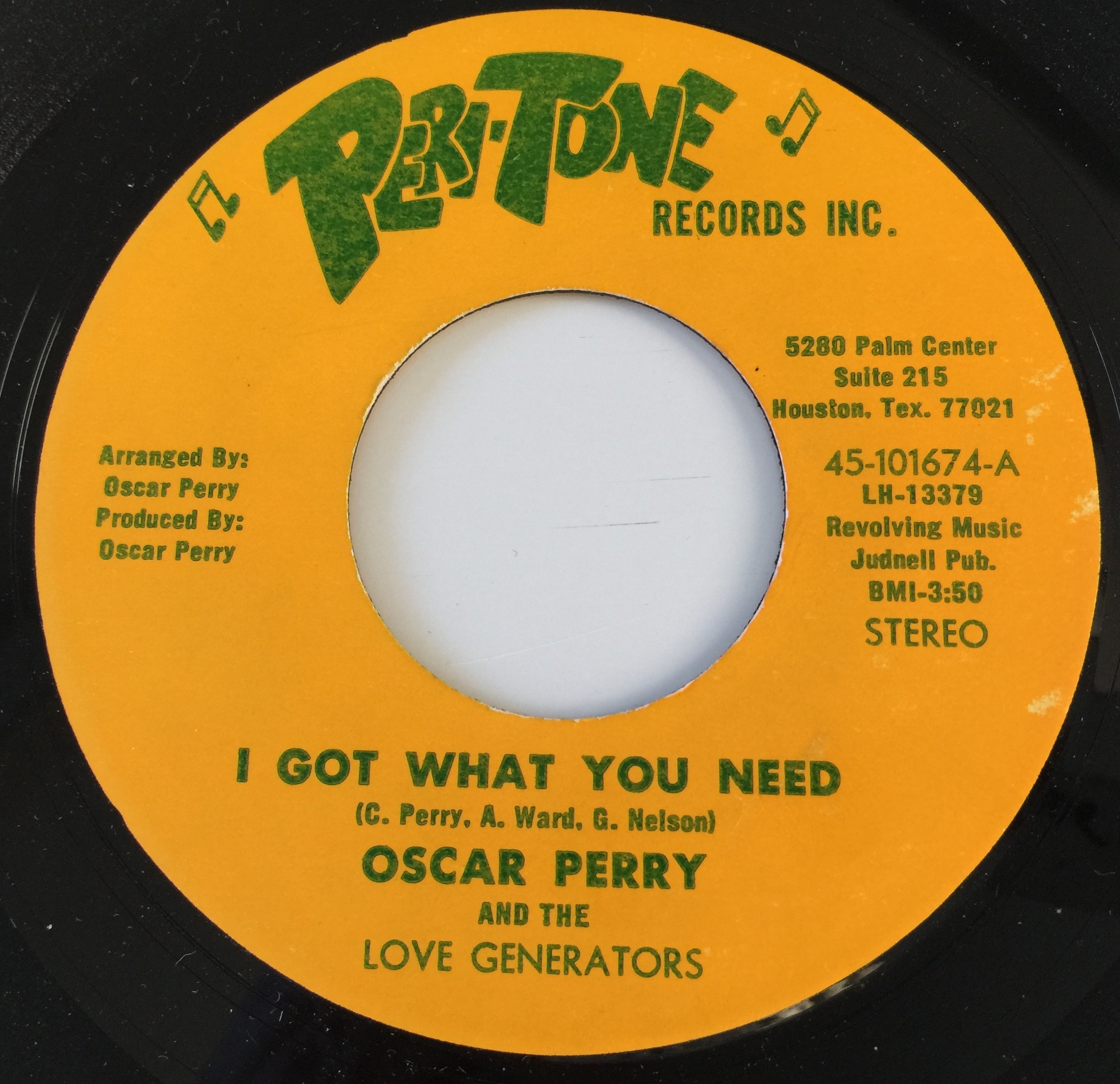 Lot 17 - OSCAR PERRY - I GOT WHAT YOU NEED/ COME ON