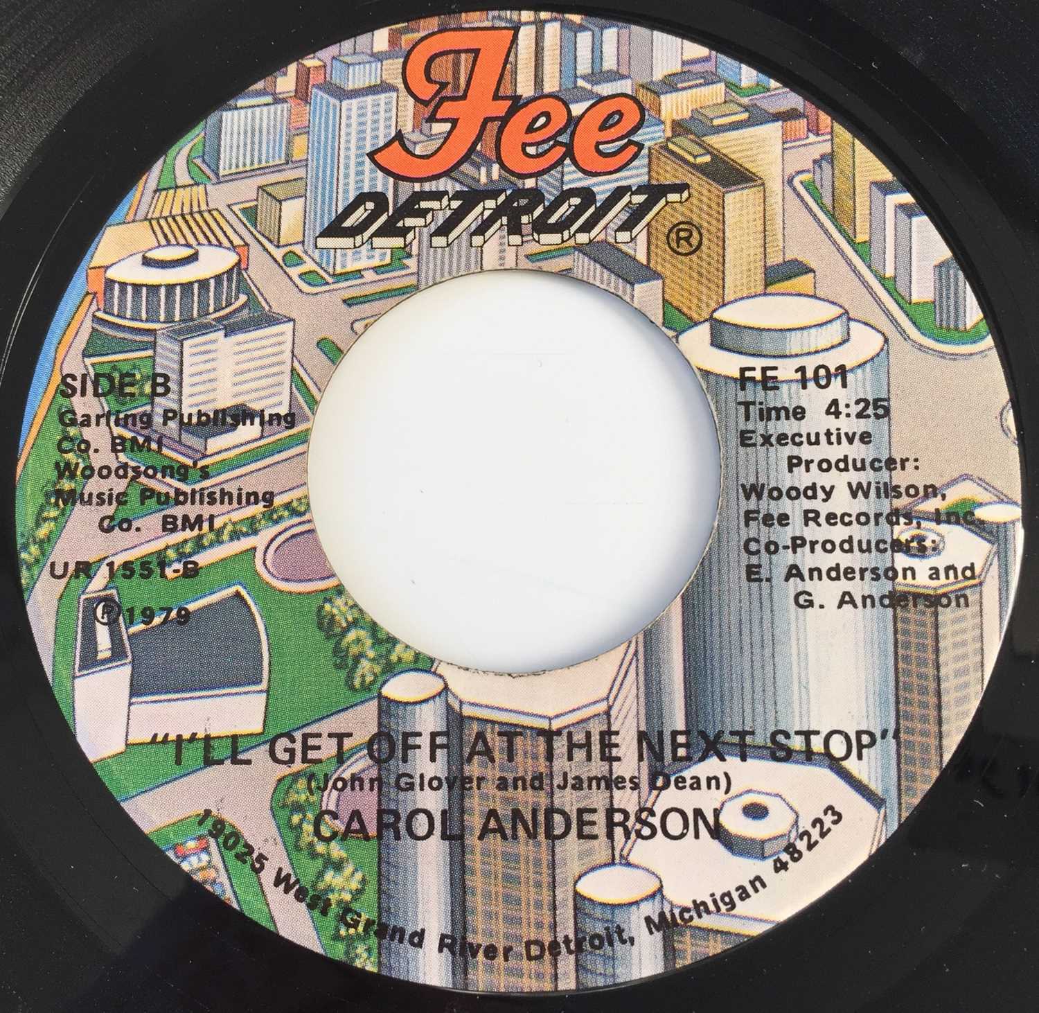 Lot 38 - CAROL ANDERSON - SAD GIRL/ I'LL GET OFF AT