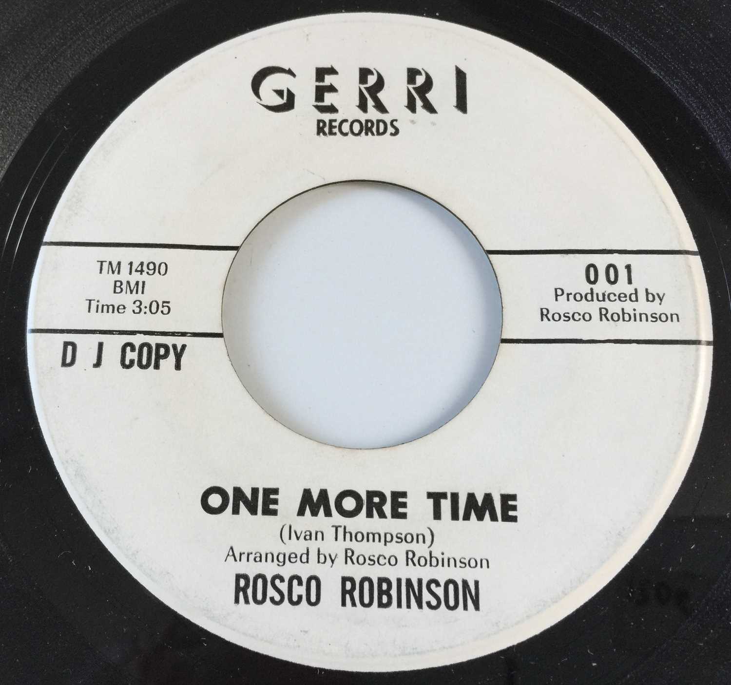 Lot 61 - ROSCO ROBINSON - THAT'S ENOUGH/ ONE MORE TIME