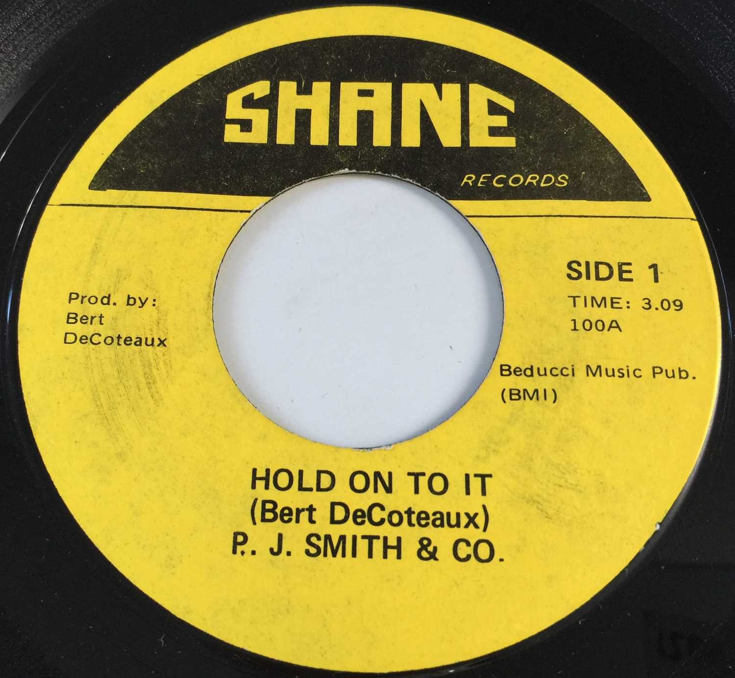 Lot 66 - PJ SMITH & CO - HOLD ON TO IT/ HEY MISTER 7"