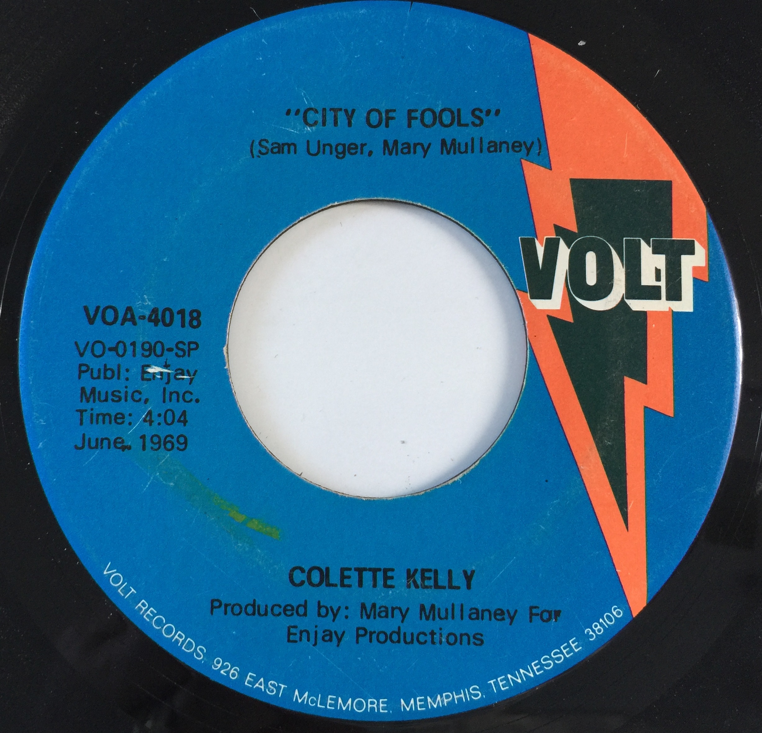 Lot 71 - COLETTE KELLY - CITY OF FOOLS/ LONG AND