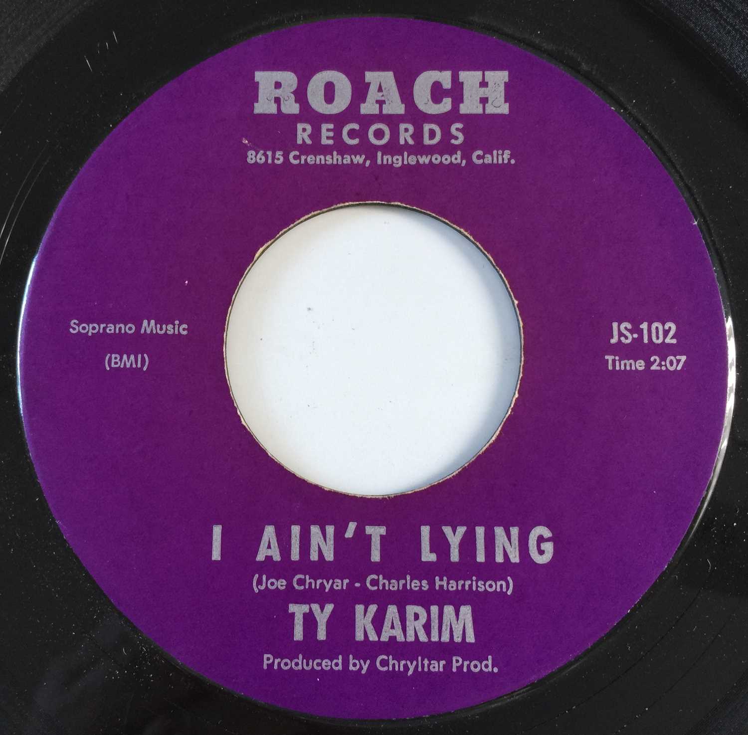 Lot 72 - TY KARIM - ONLY A FOOL/ I AIN'T LYING 7" (US