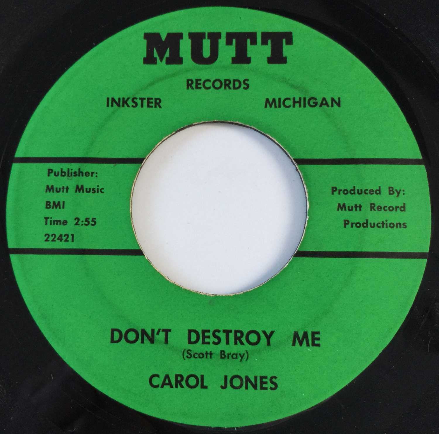 Lot 73 - CAROL JONES - PROBLEM CHILD/ DON'T DESTROY ME