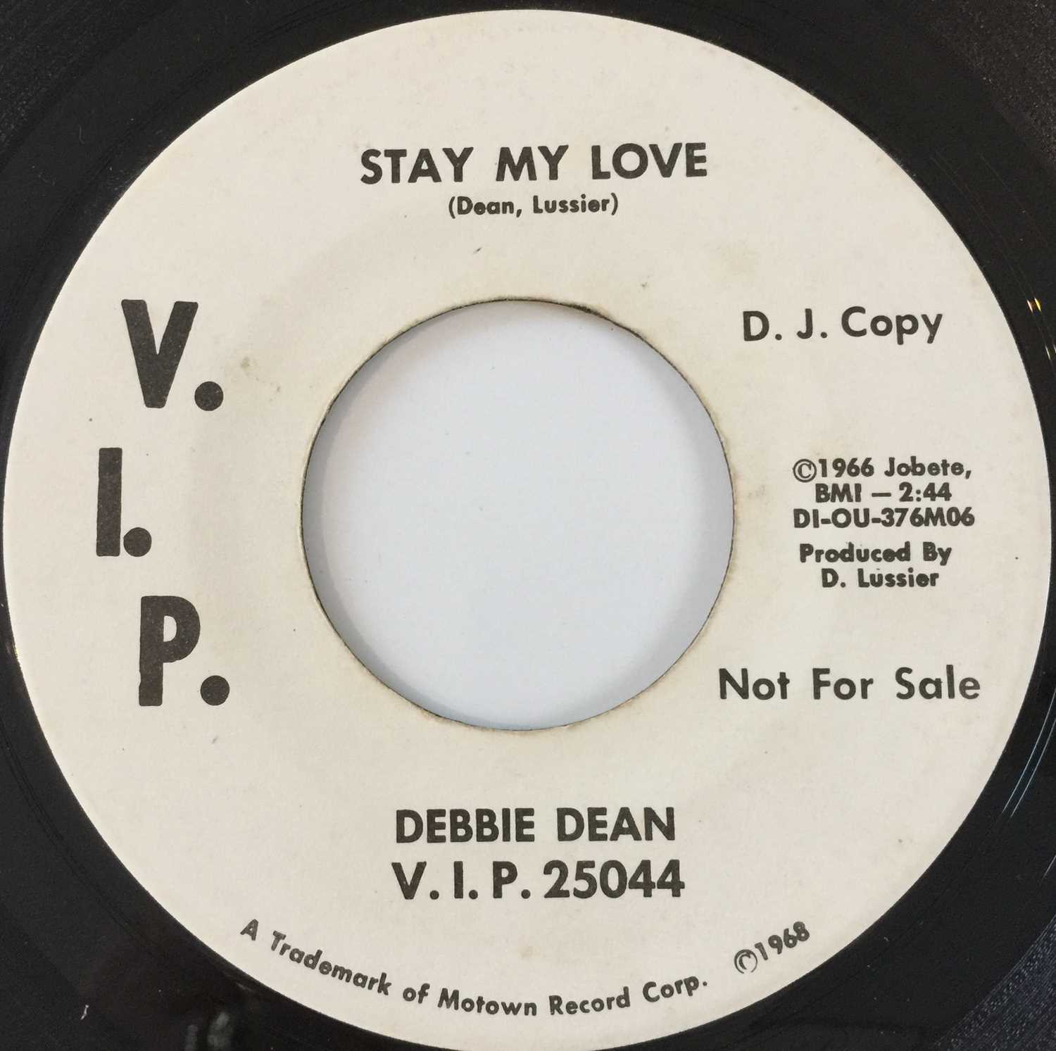 Lot 247 - DEBBIE DEAN - STAY MY LOVE/ WHY AM I LOVIN'