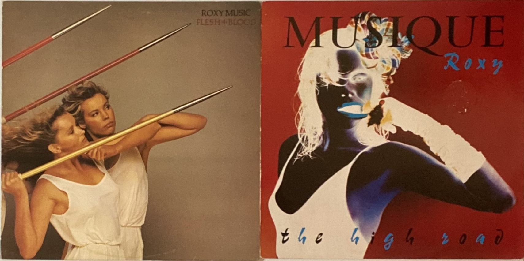 Lot 63 - Queen/ Roxy Music - LP Collection