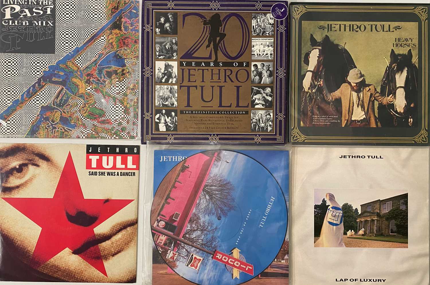 Lot 603 - JETHRO TULL & RELATED - LP COLLECTION
