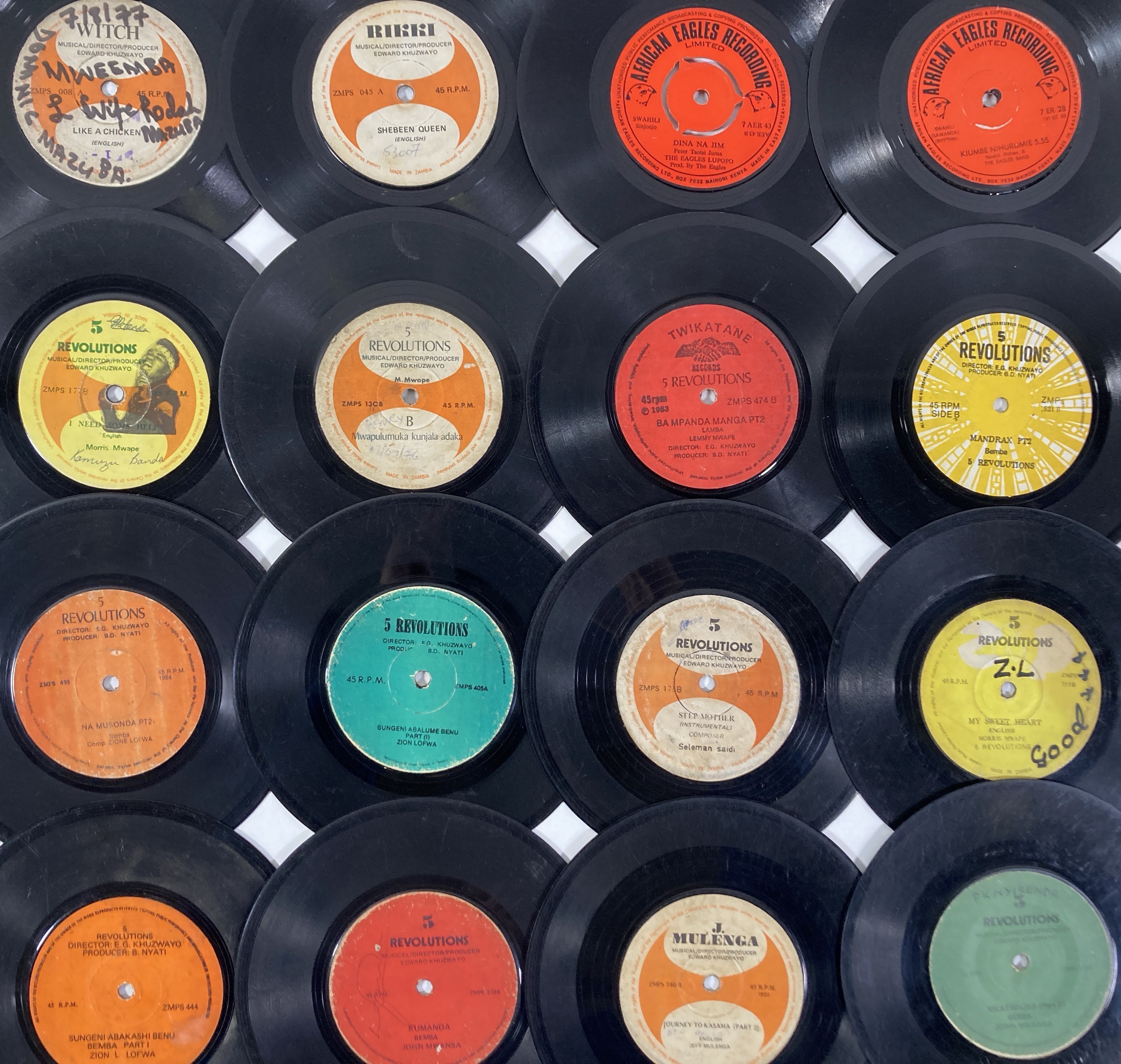 Lot 972 - AFRICAN (MANY ZAMROCK) 7" COLLECTION