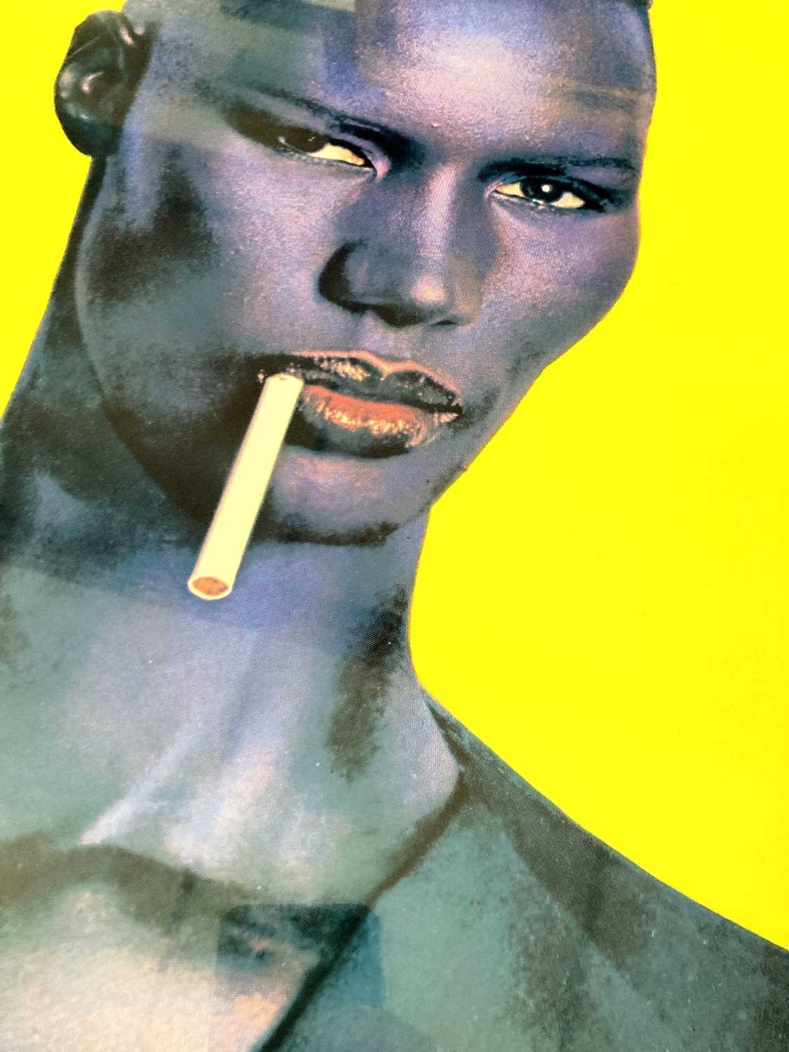 Lot 253 - GRACE JONES - ORIGINAL 1981 ISLAND POSTER.