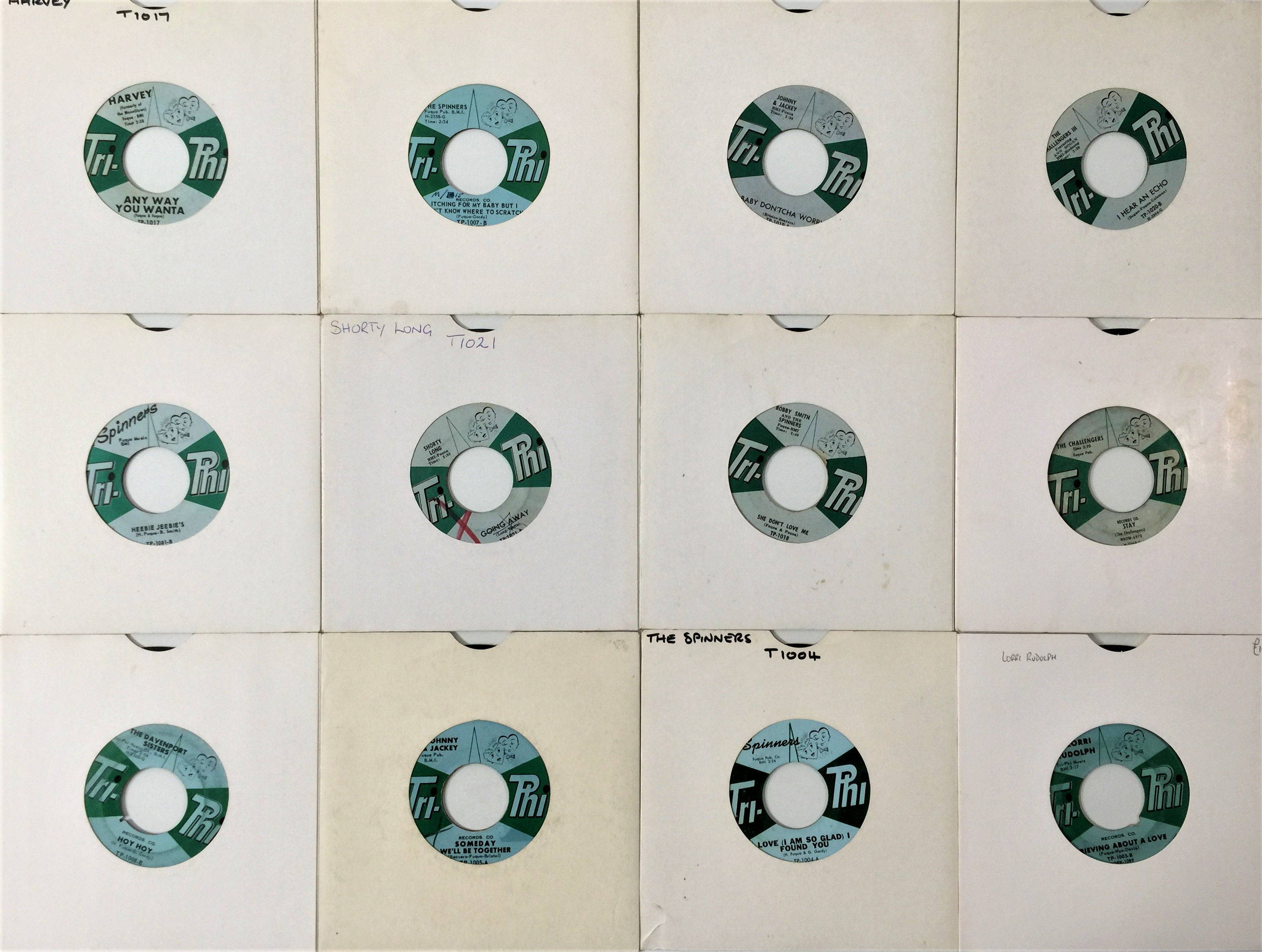 Lot 92 - TRI-PHI/ ANNA RECORDS 7" PACK (MOTOWN