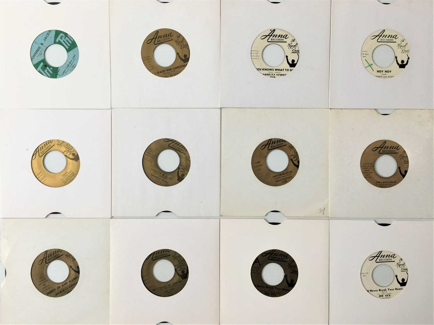 Lot 92 - TRI-PHI/ ANNA RECORDS 7" PACK (MOTOWN
