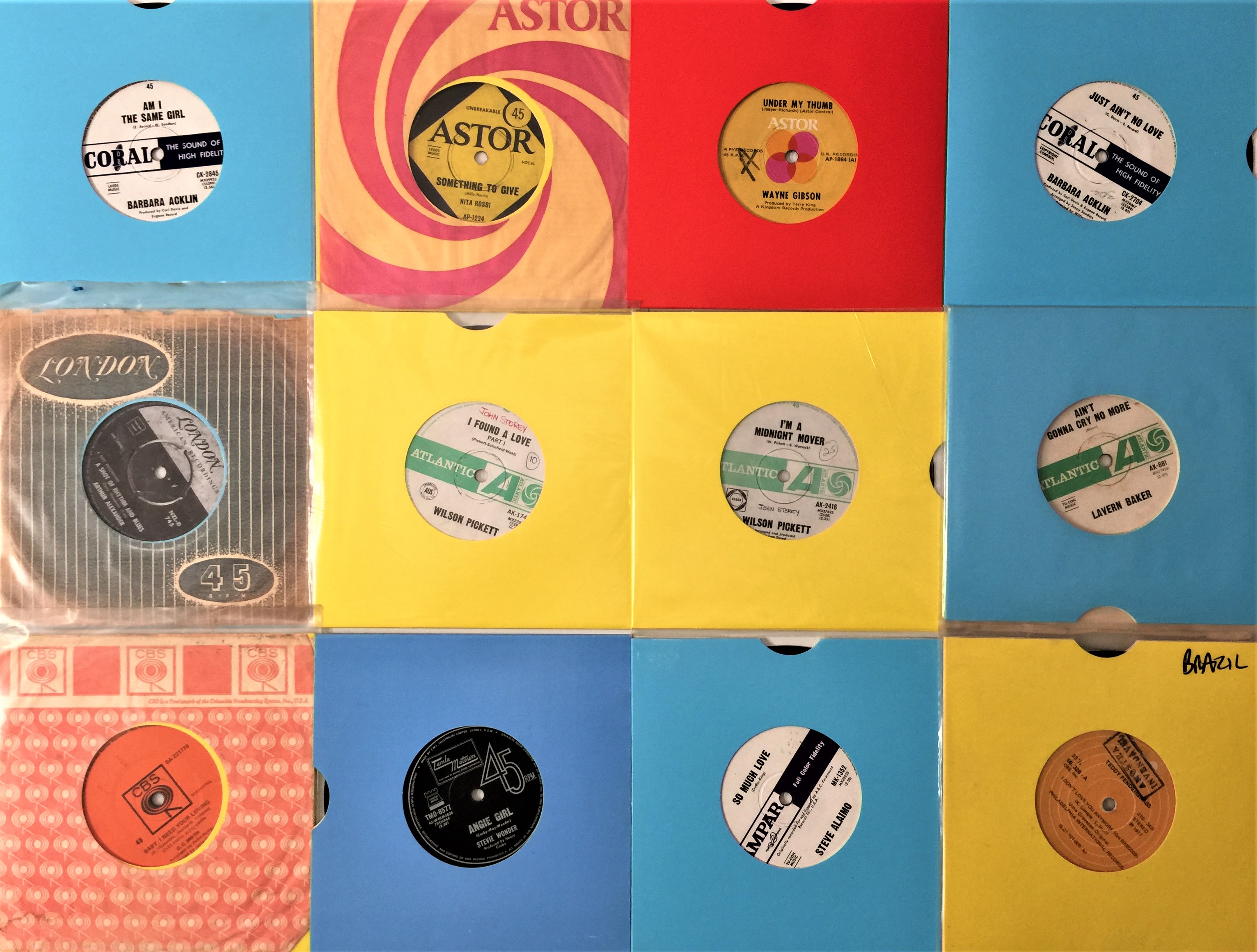 Lot 95 - 60s 7" SOUL PACK - OVERSEAS PRESSINGS (NZ/ OZ