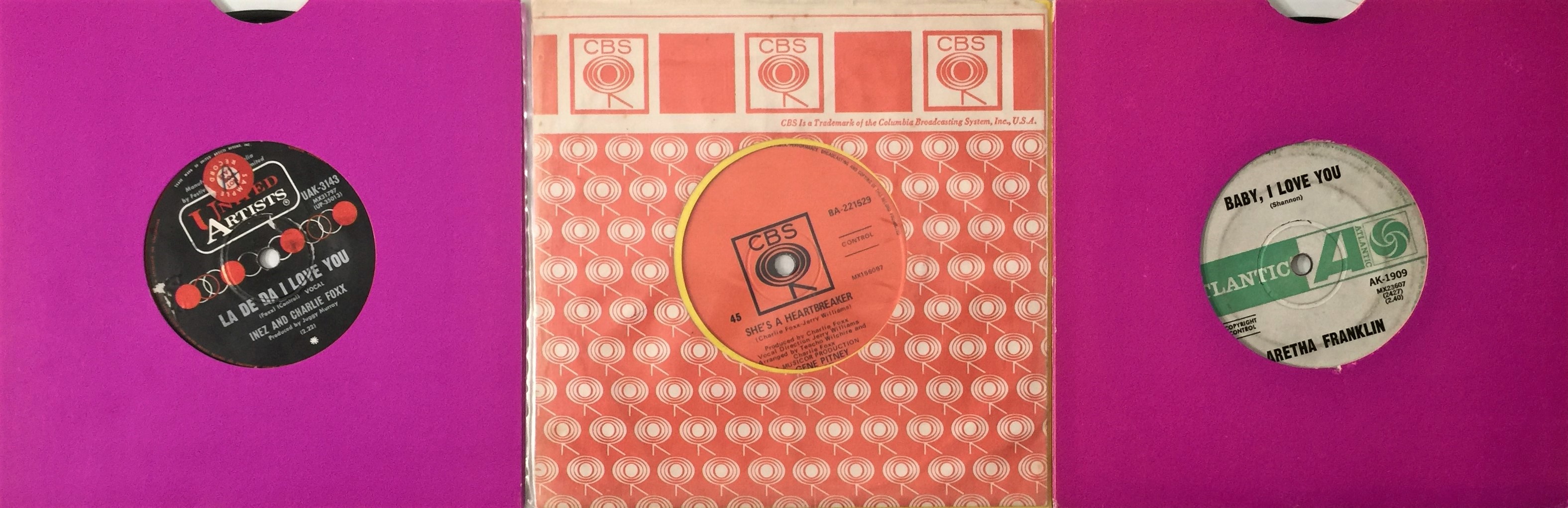 Lot 95 - 60s 7" SOUL PACK - OVERSEAS PRESSINGS (NZ/ OZ