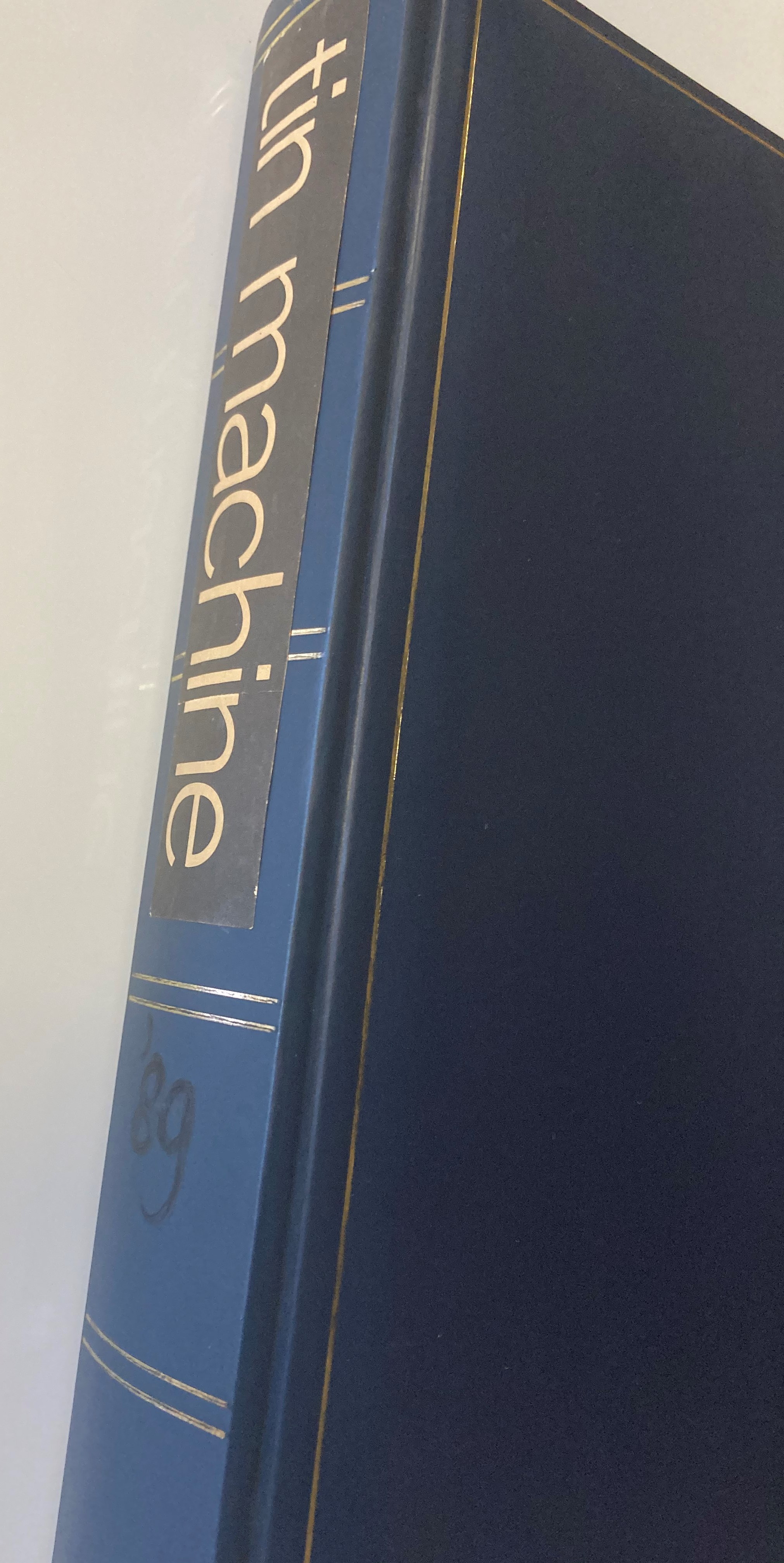 Lot 252 - TIN MACHINE 1989 SCRAPBOOK INC FULLY SIGNED