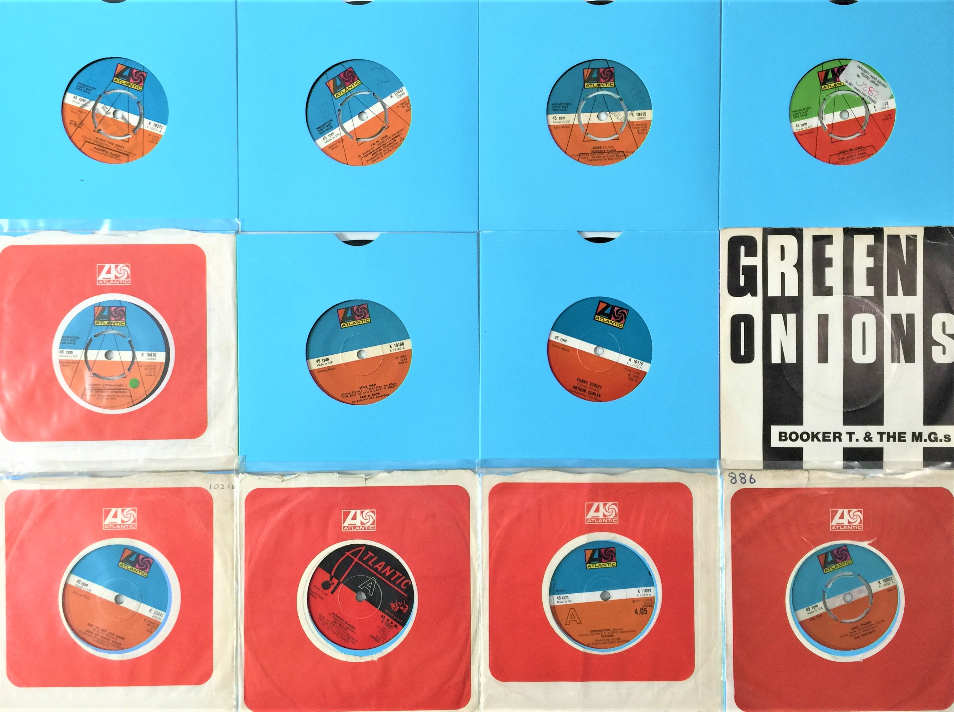 Lot 87 - UK ATLANTIC - 7" COLLECTION
