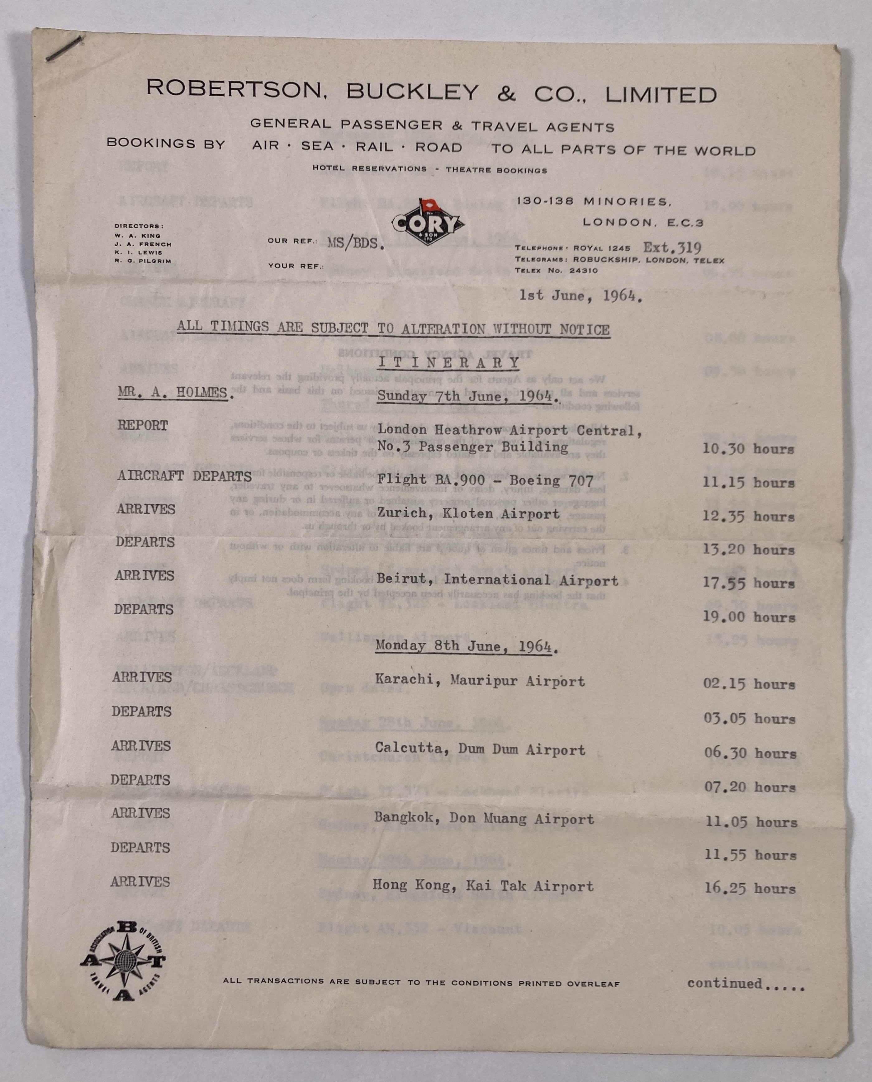 Lot 158 - THE BEATLES - A 1964 AUSTRALIA TOUR