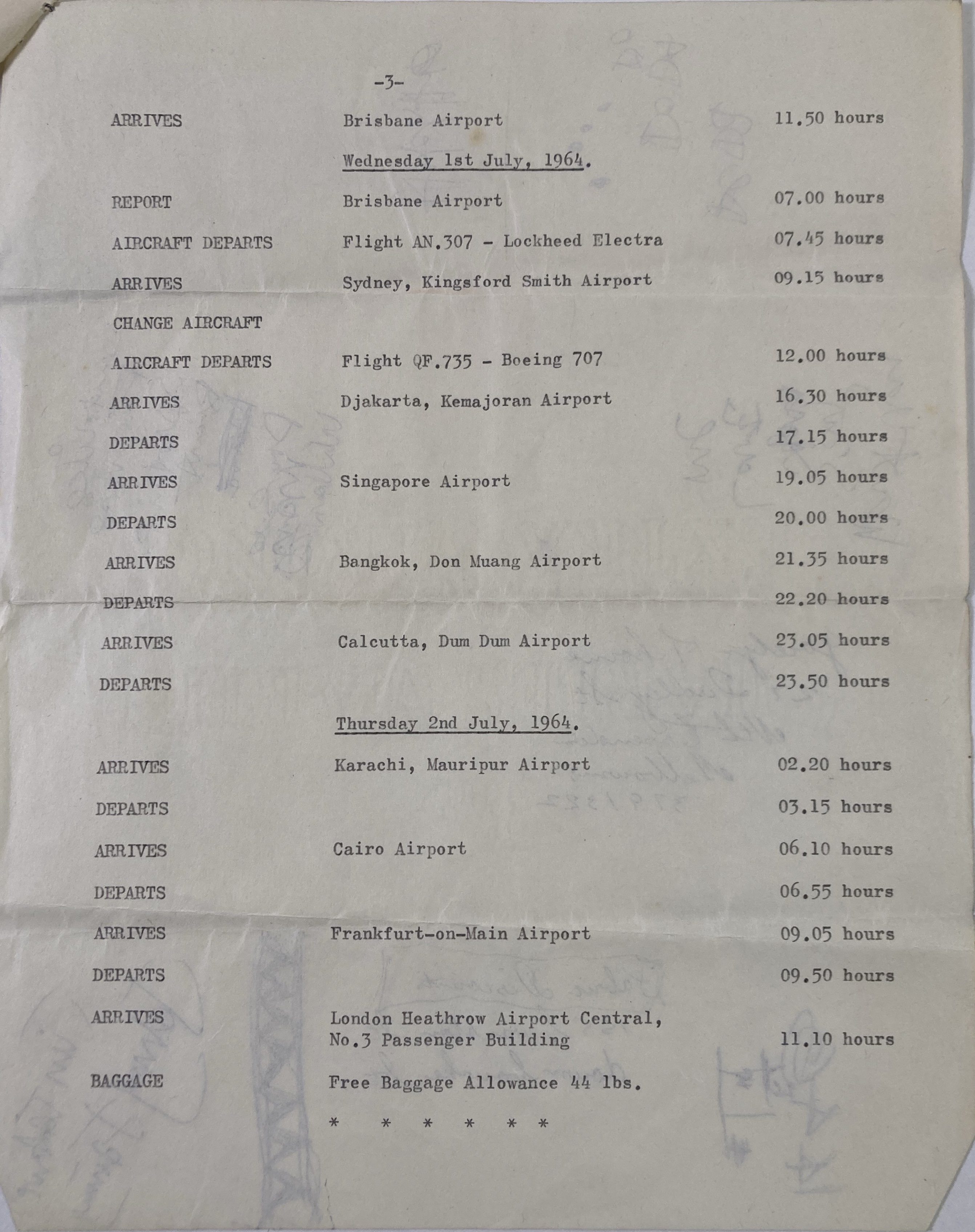 Lot 158 - THE BEATLES - A 1964 AUSTRALIA TOUR