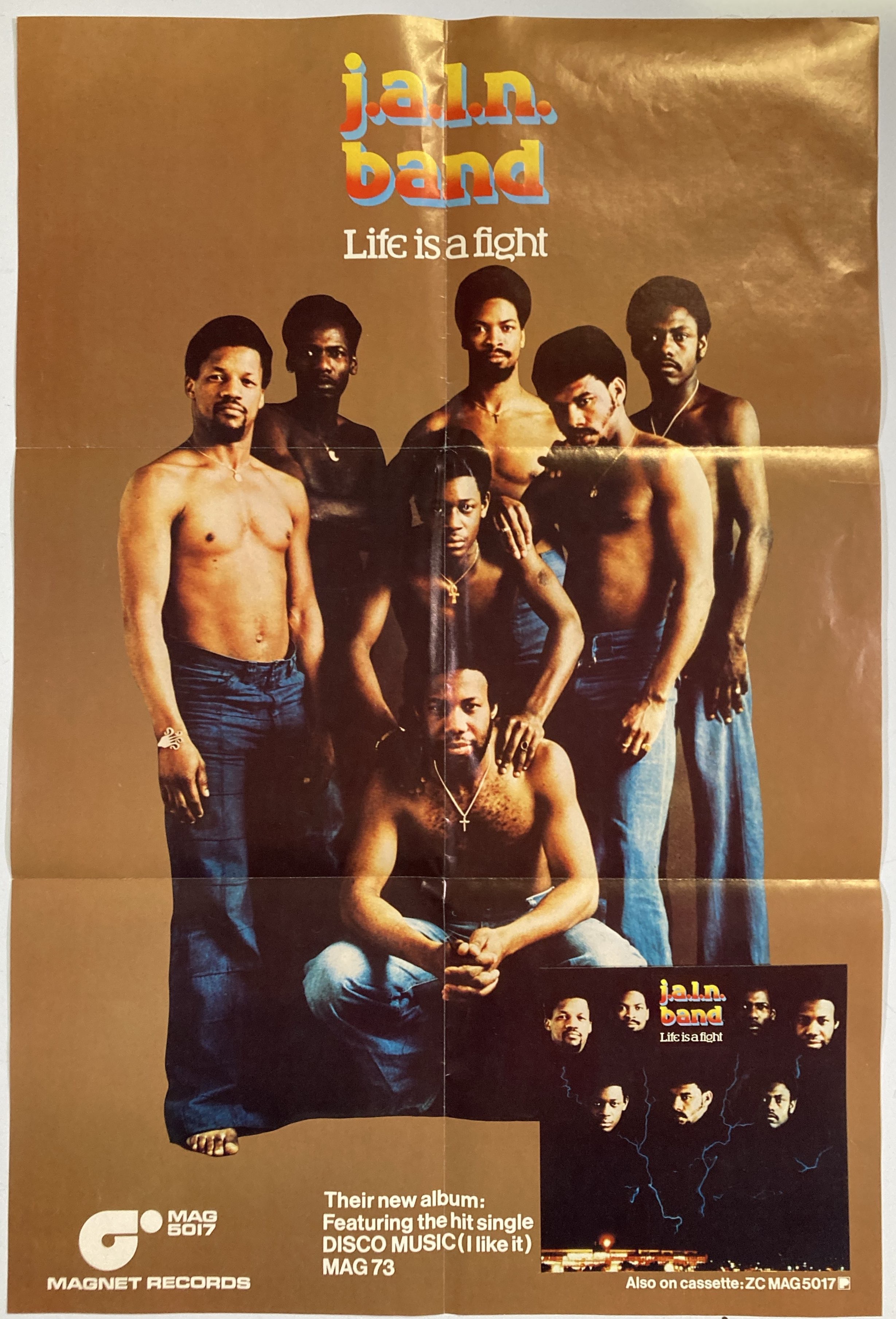 Lot 166 - SOUNDS INC RELATED - THE J.A.L.N. BAND.
