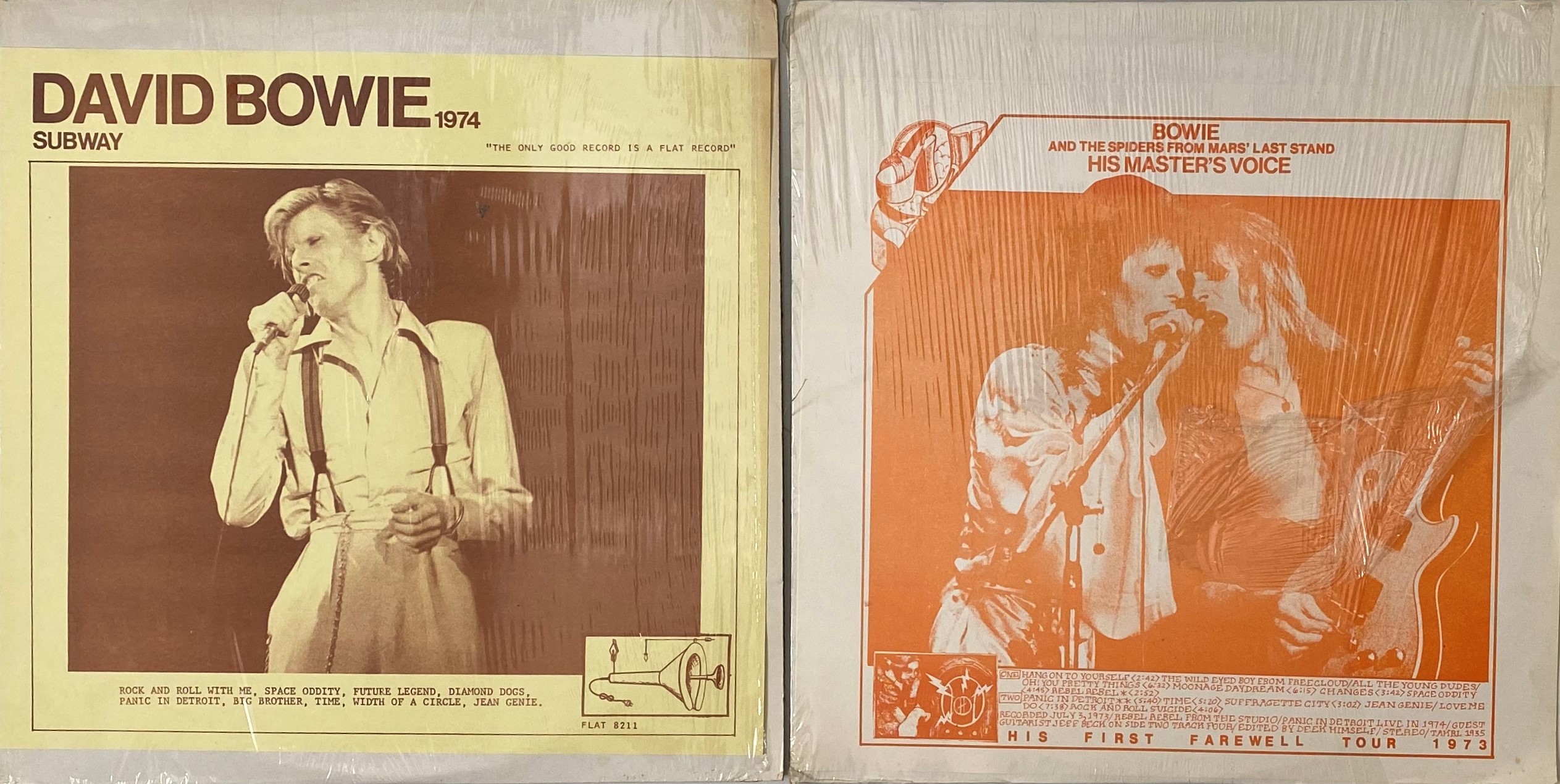 Lot 625 - DAVID BOWIE - PRIVATE PRESSING LP RARITIES