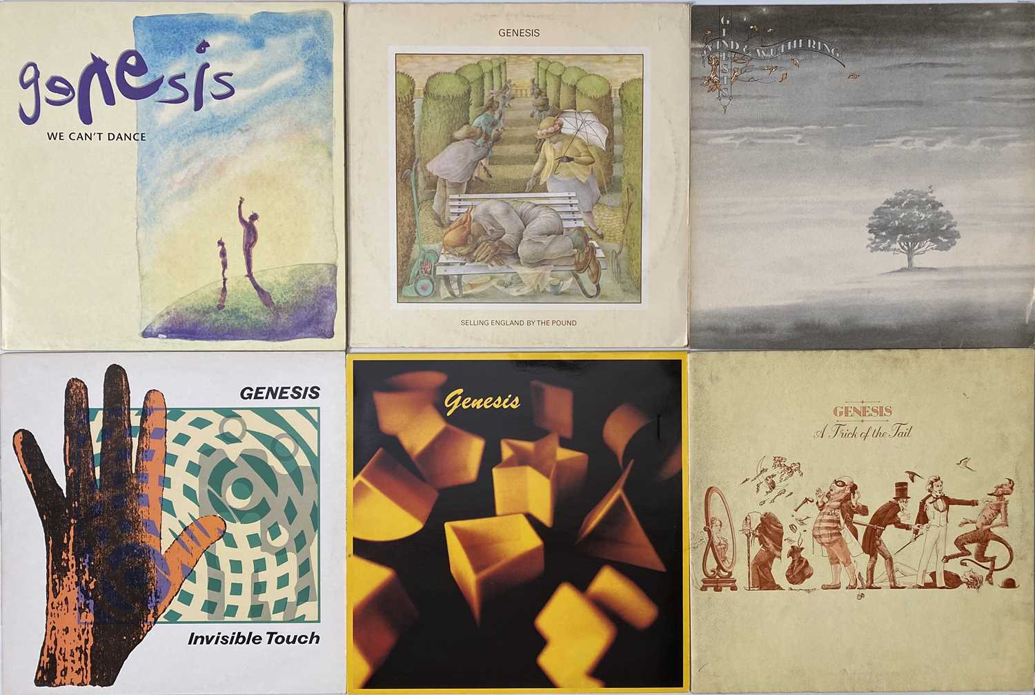 Lot 629 - GENESIS/RELATED - LP COLLECTION