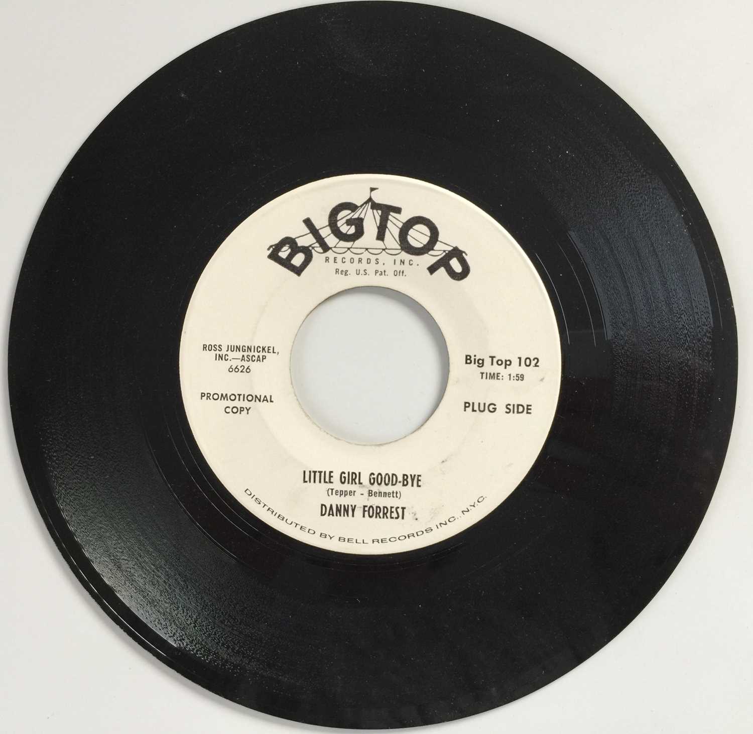 Lot 113 - DANNY FORREST - LITTLE GIRL GOOD-BYE/ IT'LL