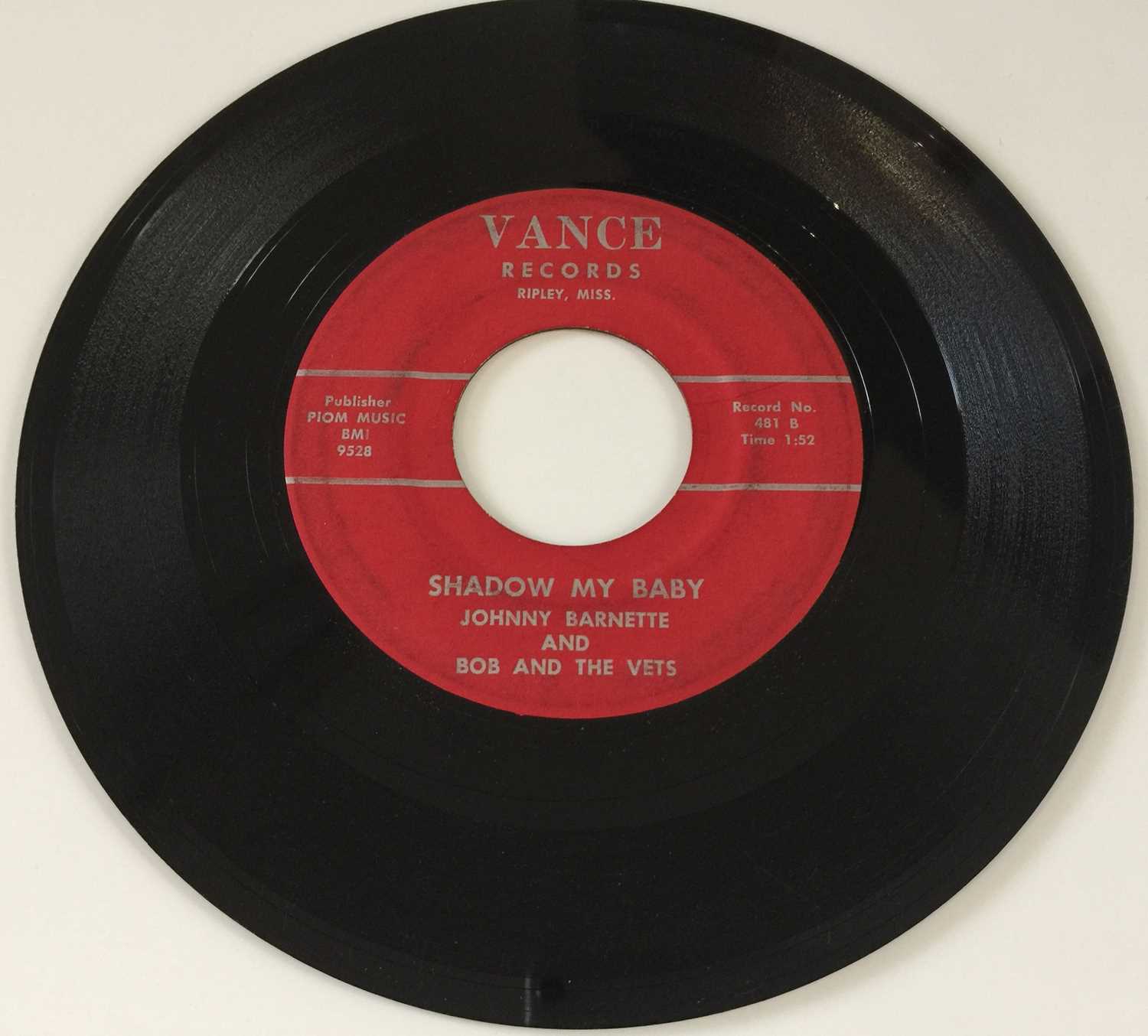 Lot 84 - JOHNNY BARNETTE AND BOB AND THE VETS