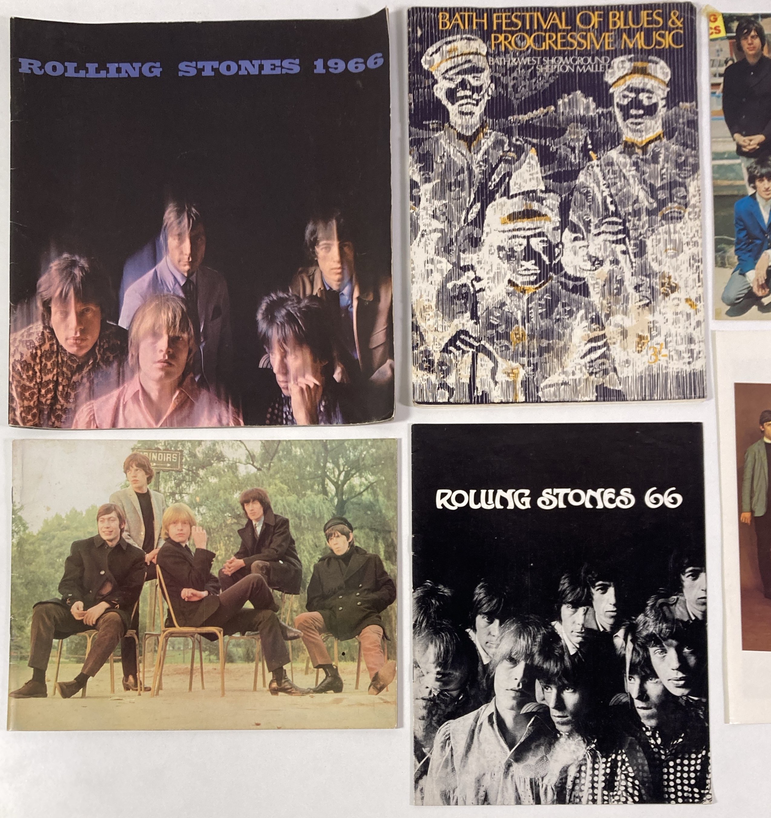 Lot 112 - 1960/70S PROGRAMMES - ROLLING STONES / BATH