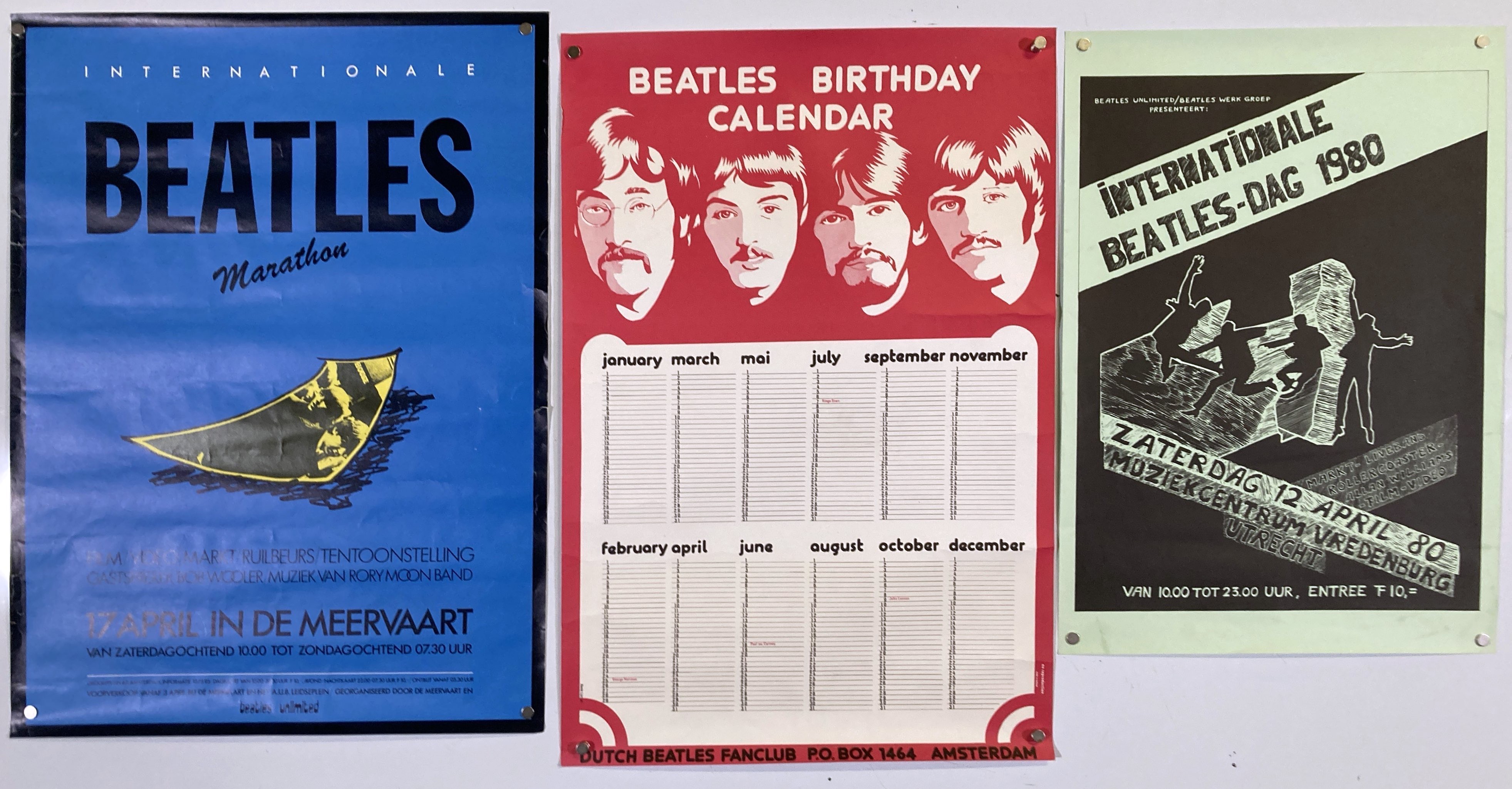 Lot 83 - THE BEATLES- POSTERS / T-SHIRTS.