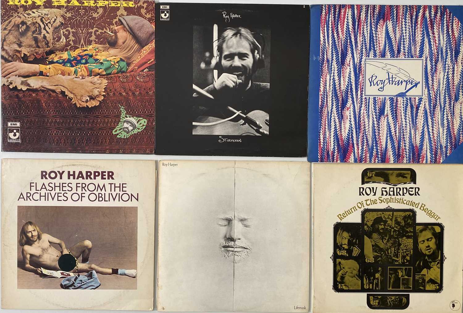 Lot 5 - ROY HARPER - STUDIO LP COLLECTION