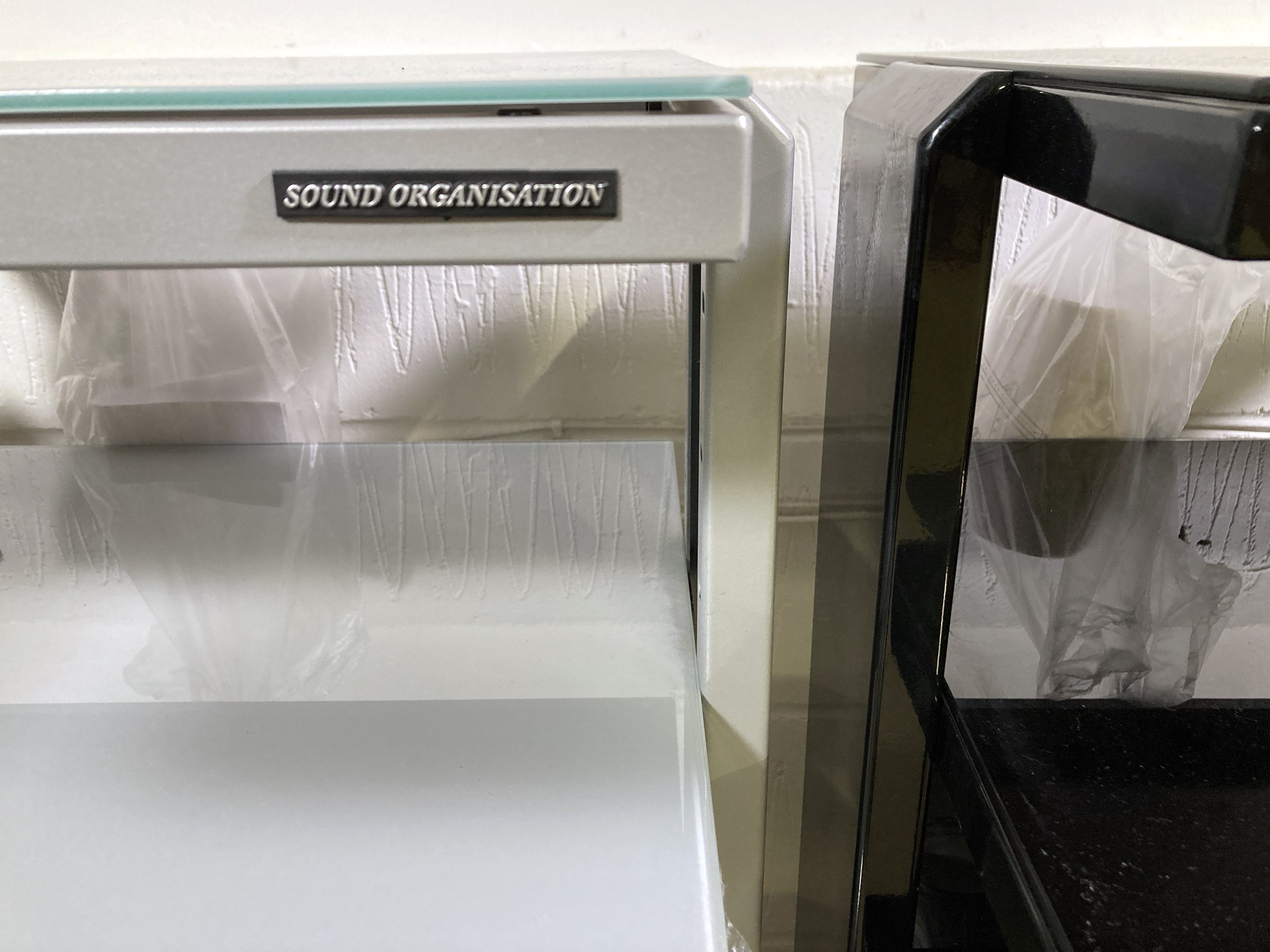 Lot 2 - MISSION 702E SPEAKERS AND HIFI STANDS.