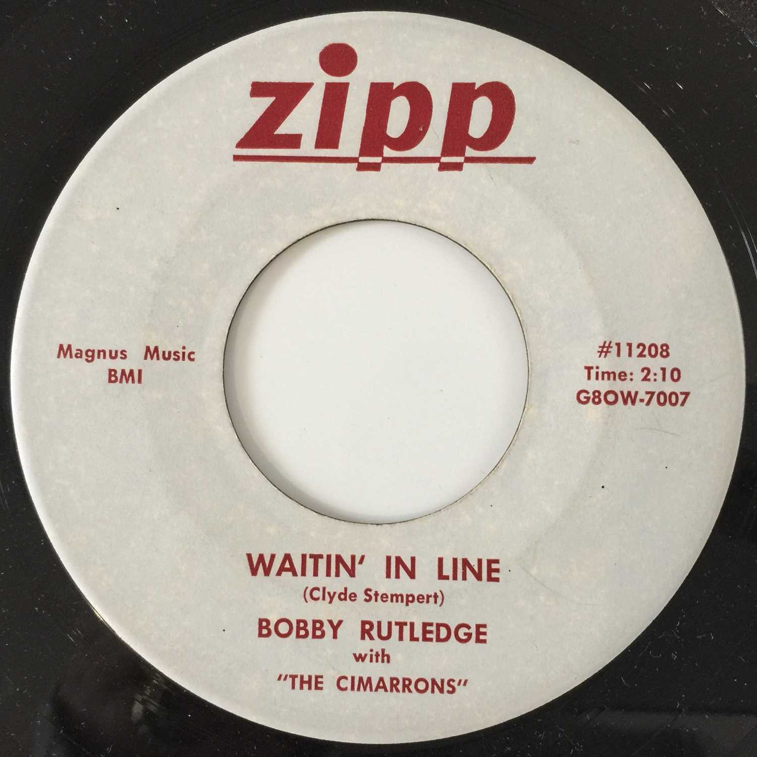 Lot 144 - BOBBY RUTLEDGE - PUT A SADDLE ON DADDY (ZIPP