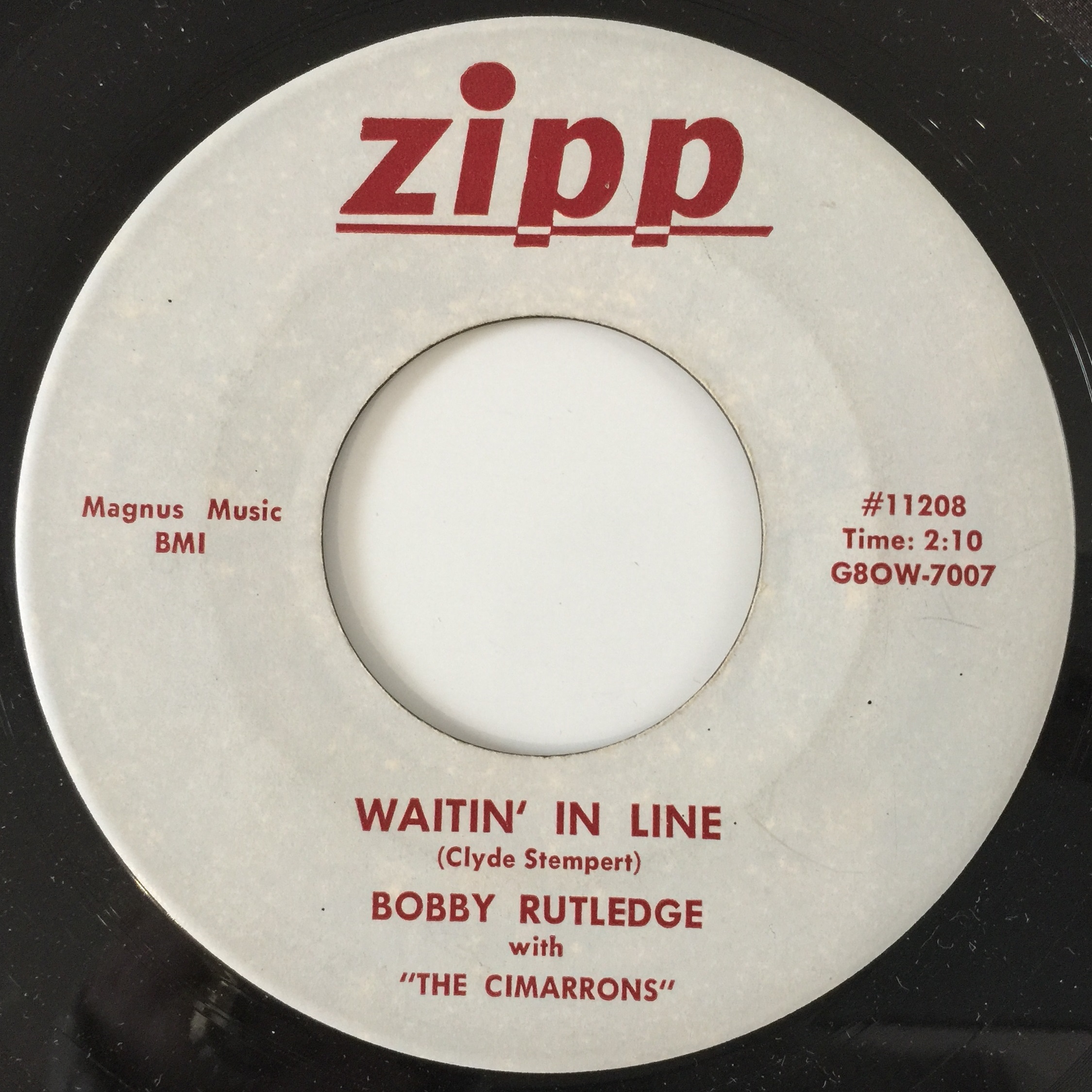 Lot 144 - BOBBY RUTLEDGE - PUT A SADDLE ON DADDY (ZIPP