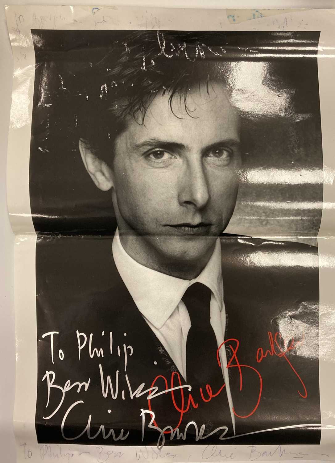 Lot 97 - SIGNED AUTOBIOGRAPHIES INC CLIVE BARKER