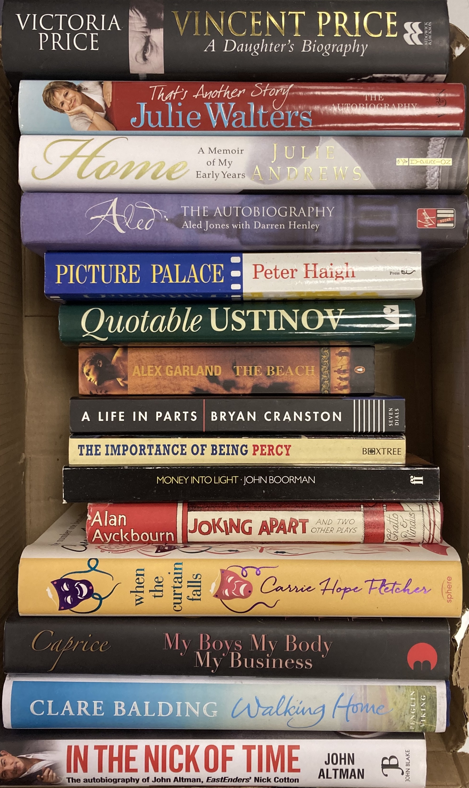 Lot 97 - SIGNED AUTOBIOGRAPHIES INC CLIVE BARKER