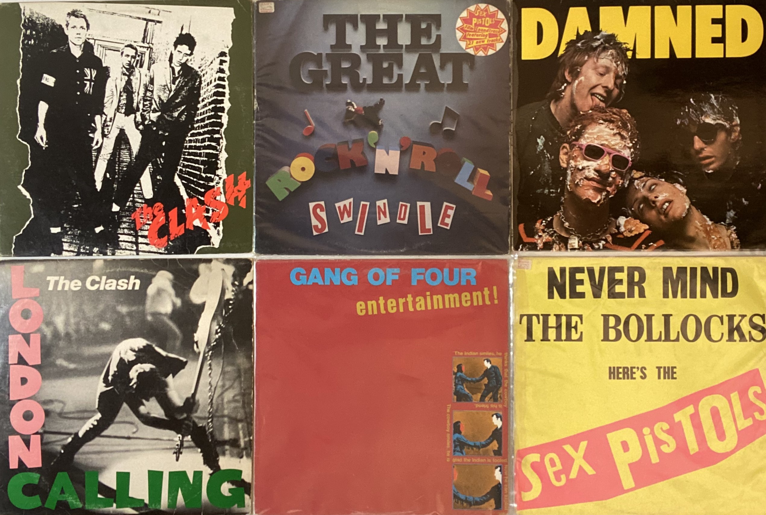 Lot 123 - Punk - LP Rarities (Inc Sex Pistols, The
